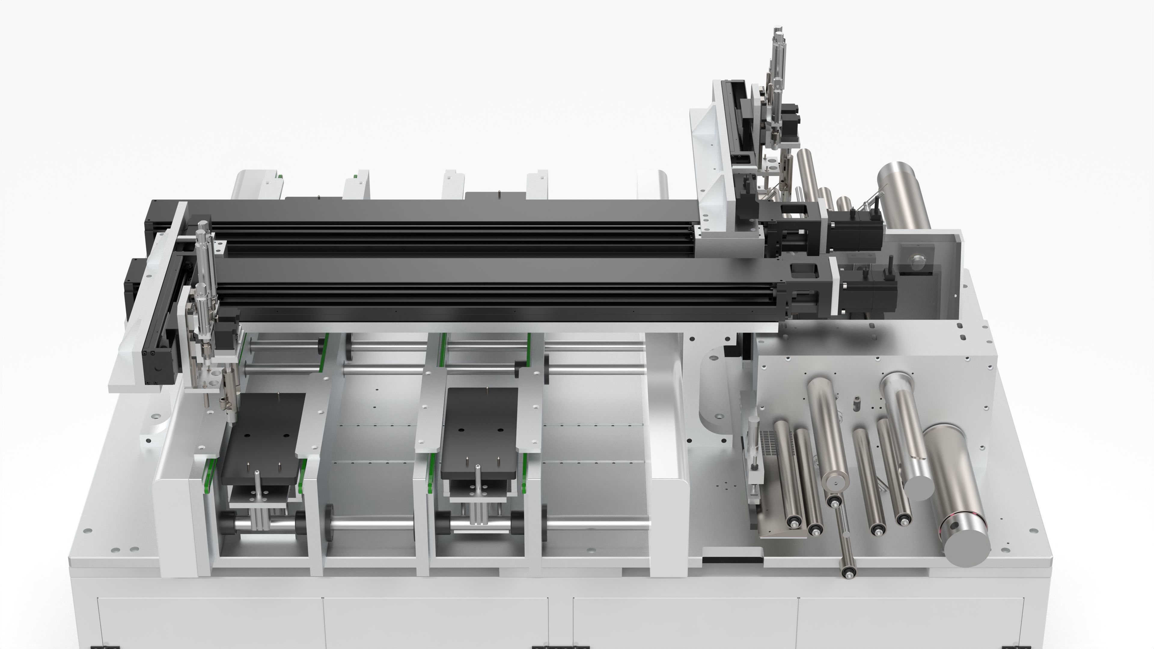 Automatic Double Station Label Laminating Machine 3D model | CGTrader