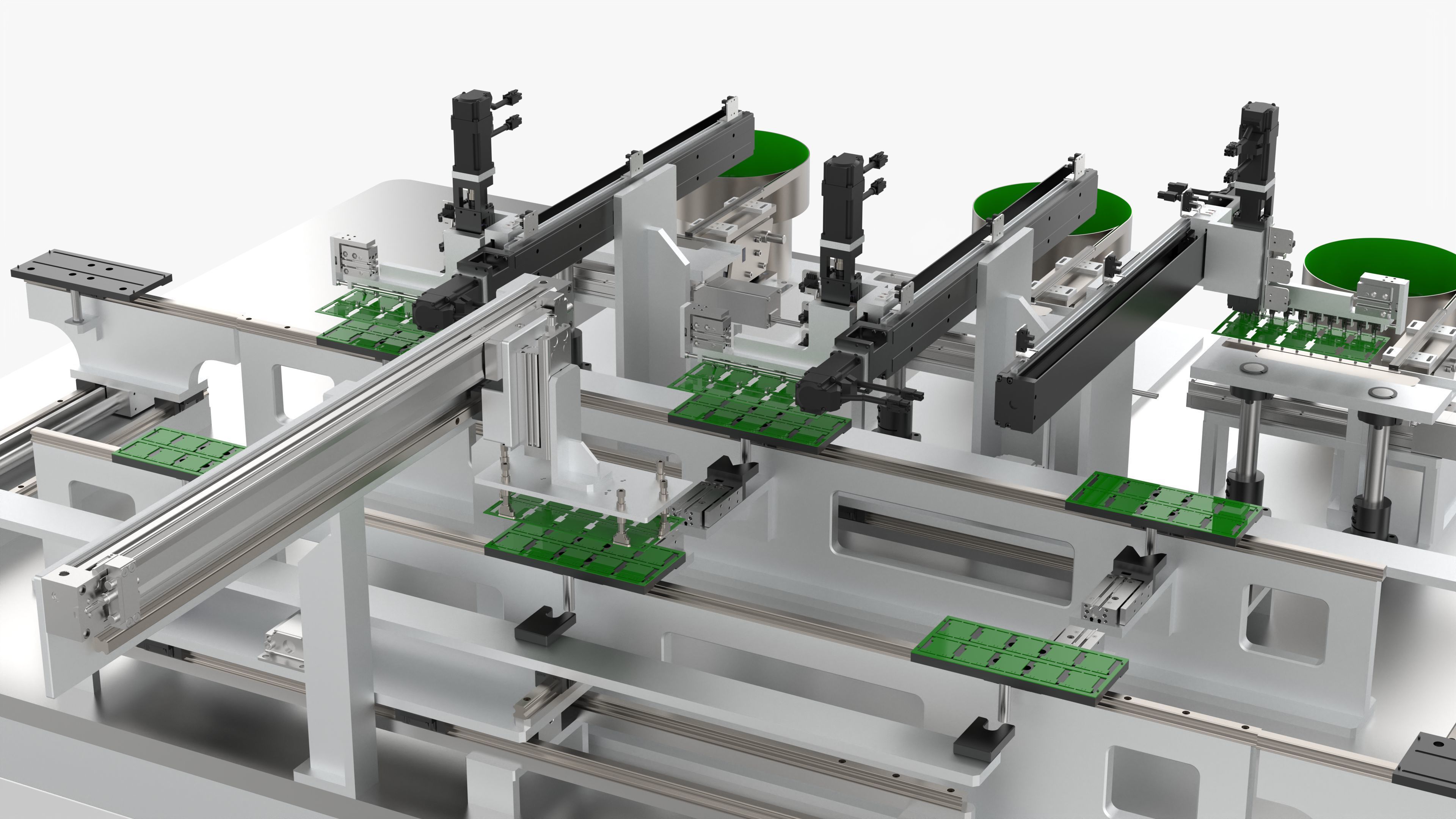 Automatic PCB Assembly Machine 3D model | CGTrader