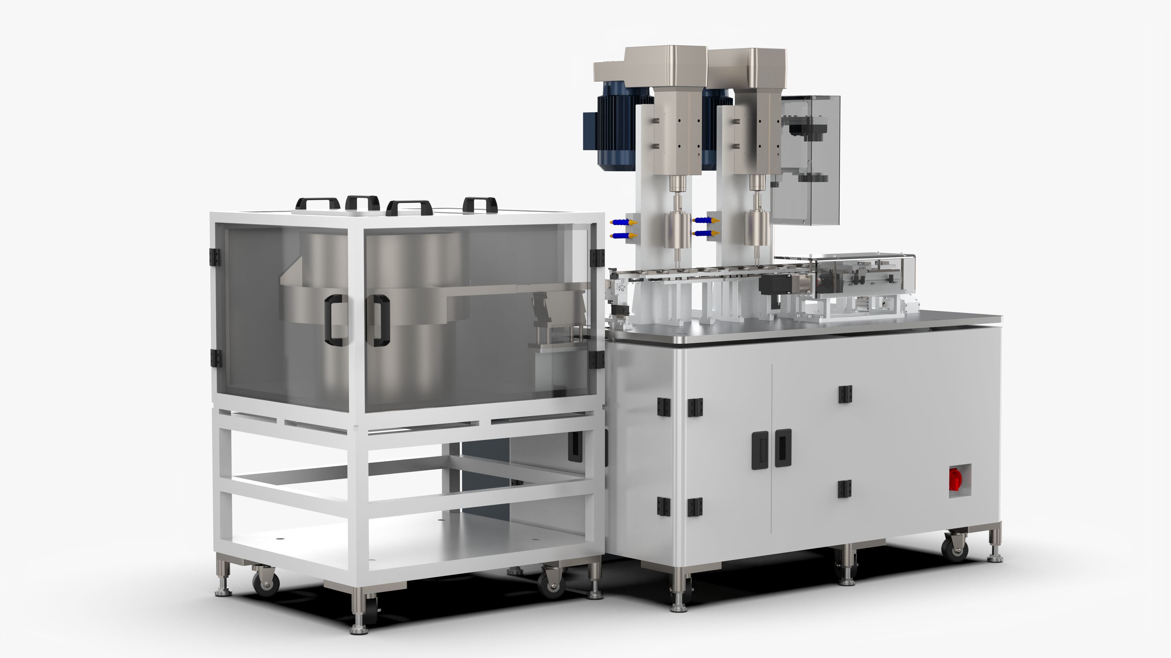 Fully Automatic Drilling and Tapping Machine 3D model | CGTrader