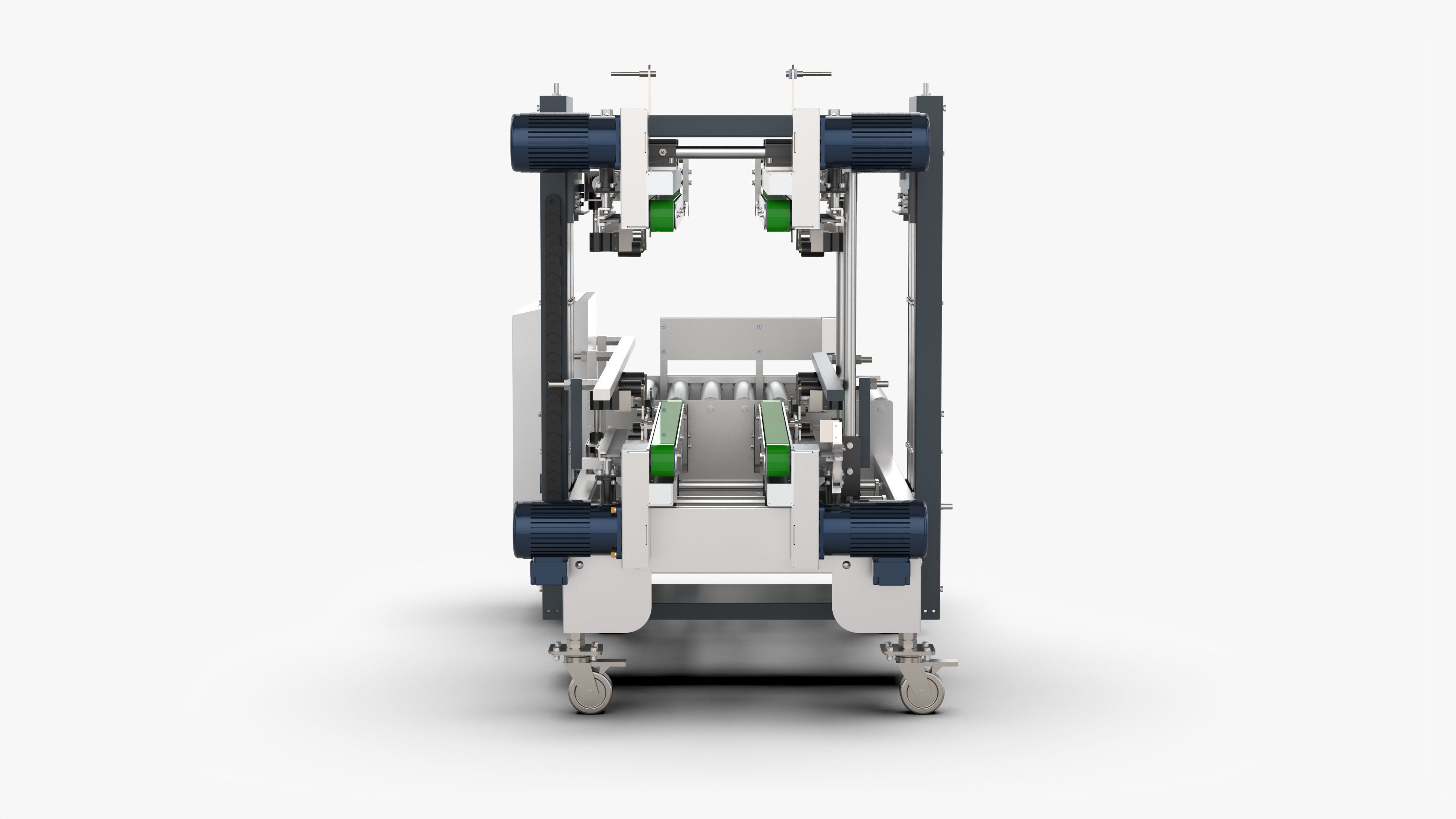 Automatic Four Corner Sealing Machine 3D model | CGTrader