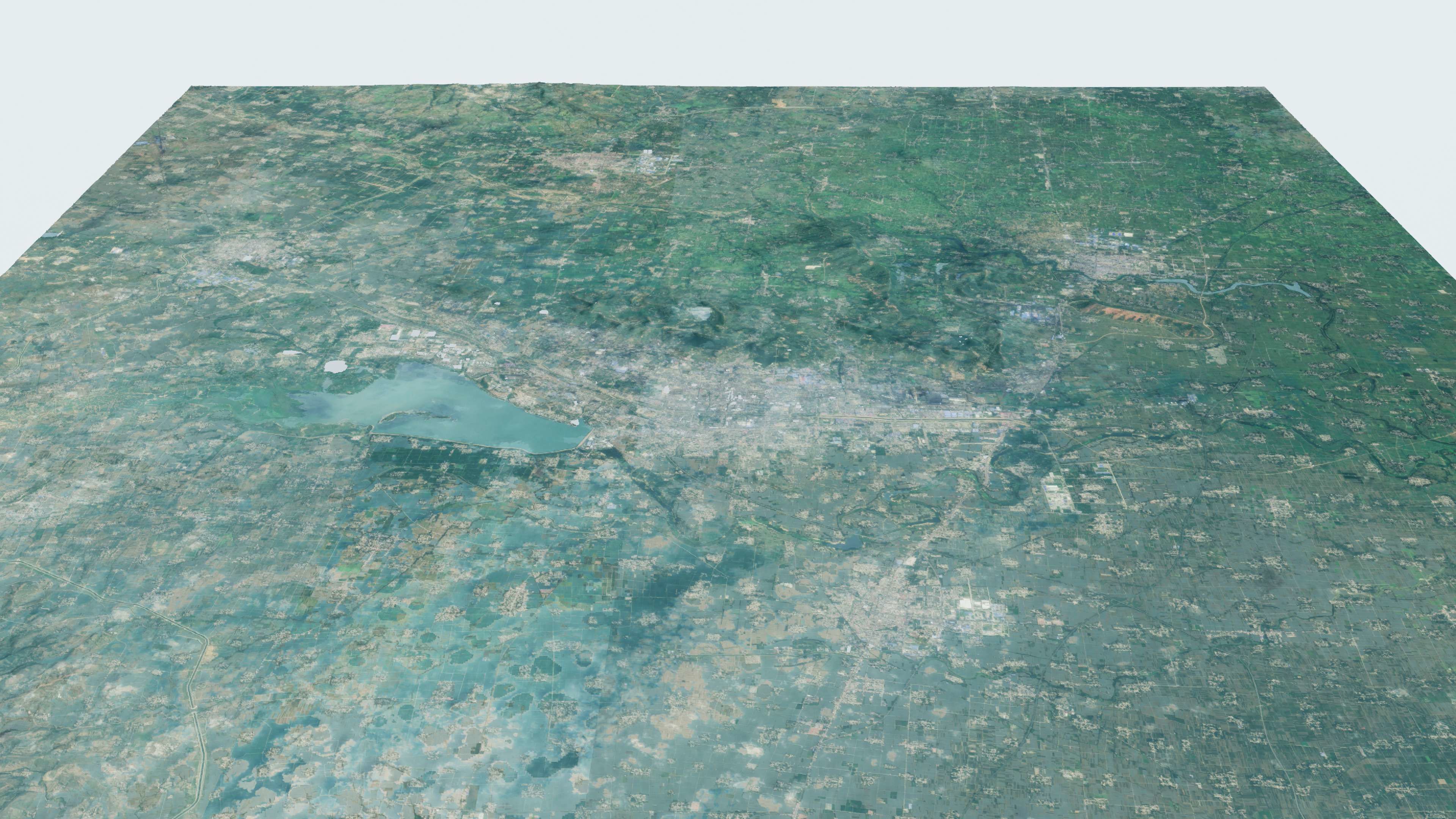 Pingdingshan China City Landscape 3D Model 3D model | CGTrader