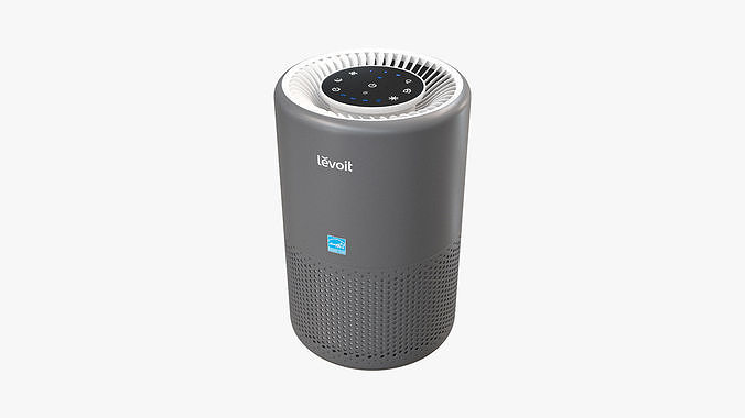 Levoit Core 200S Air Purifier Grey 3D model | CGTrader