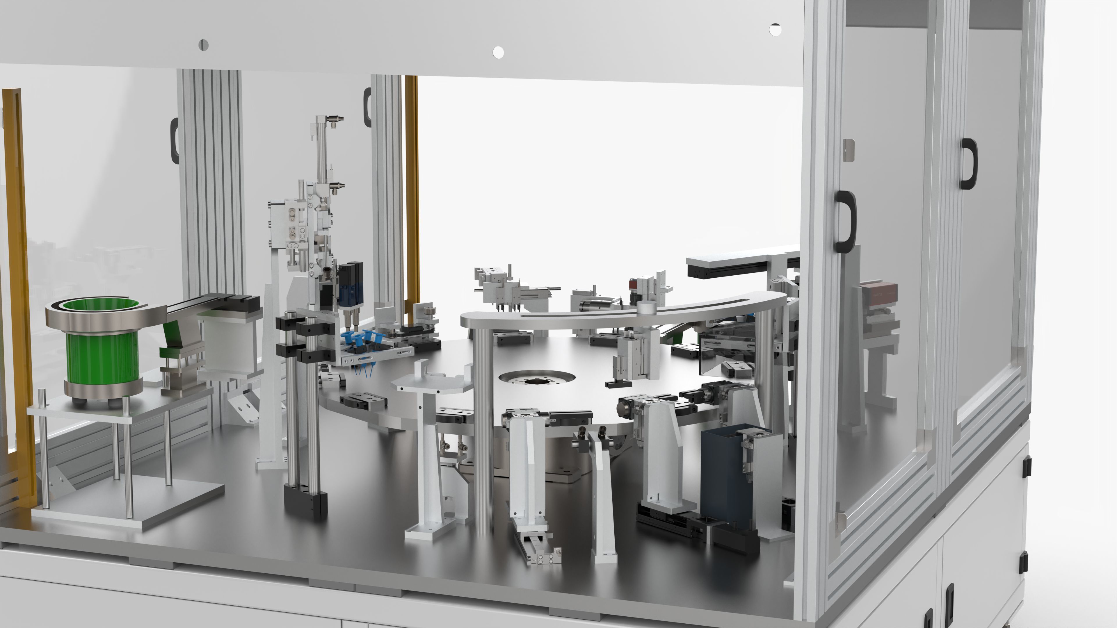 Automatic Injection Needle Assembly Dispensing Machine 3D model | CGTrader