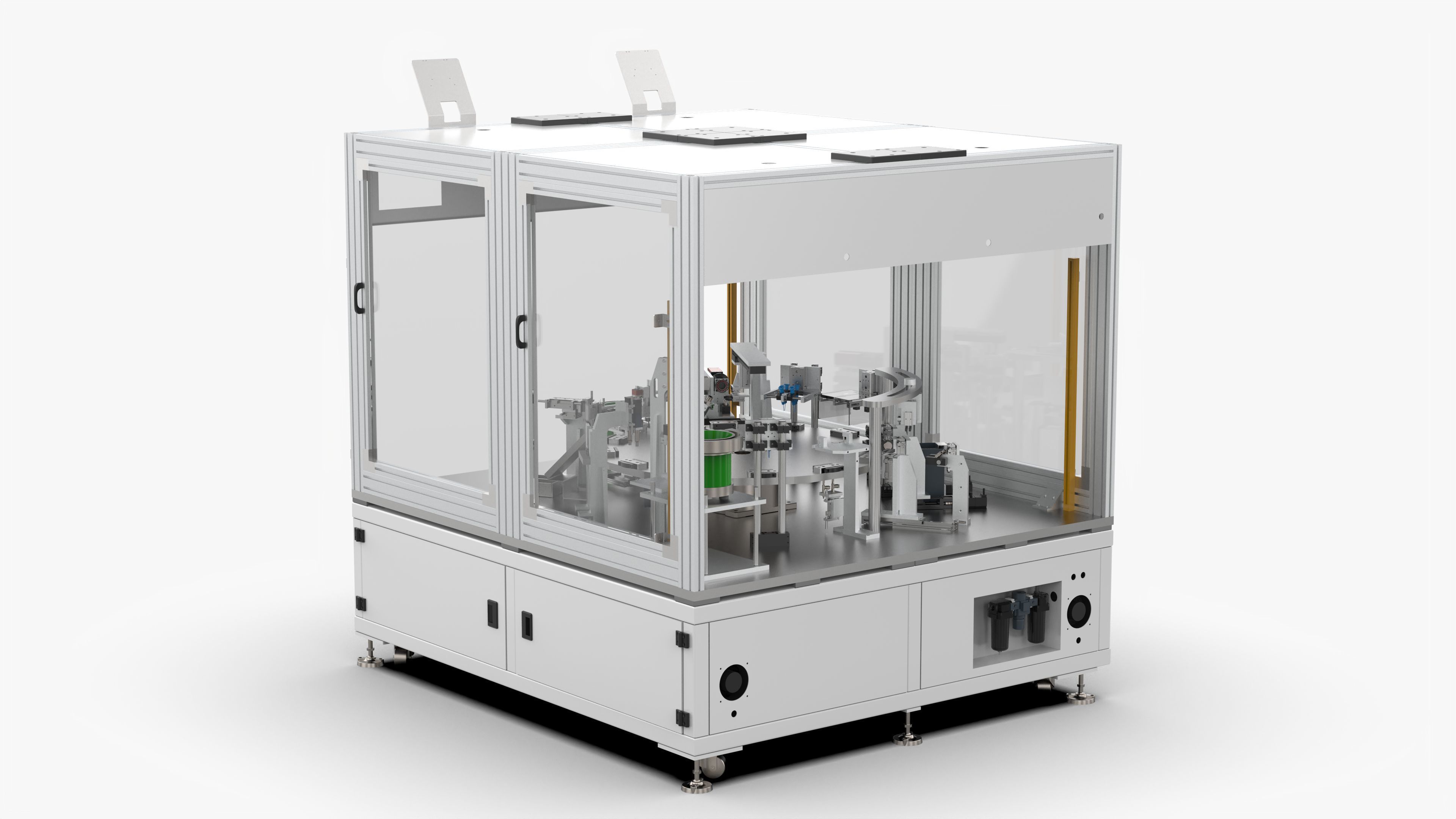 Automatic Injection Needle Assembly Dispensing Machine 3D model | CGTrader