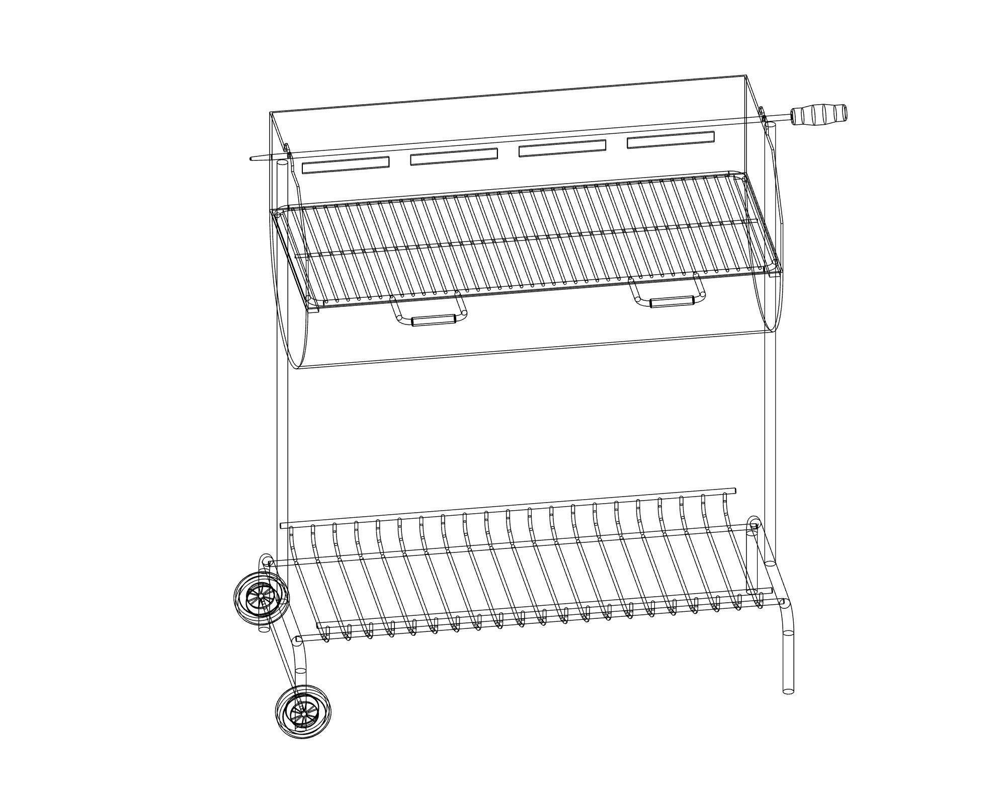 Barbecue bbq grill 3D model | CGTrader