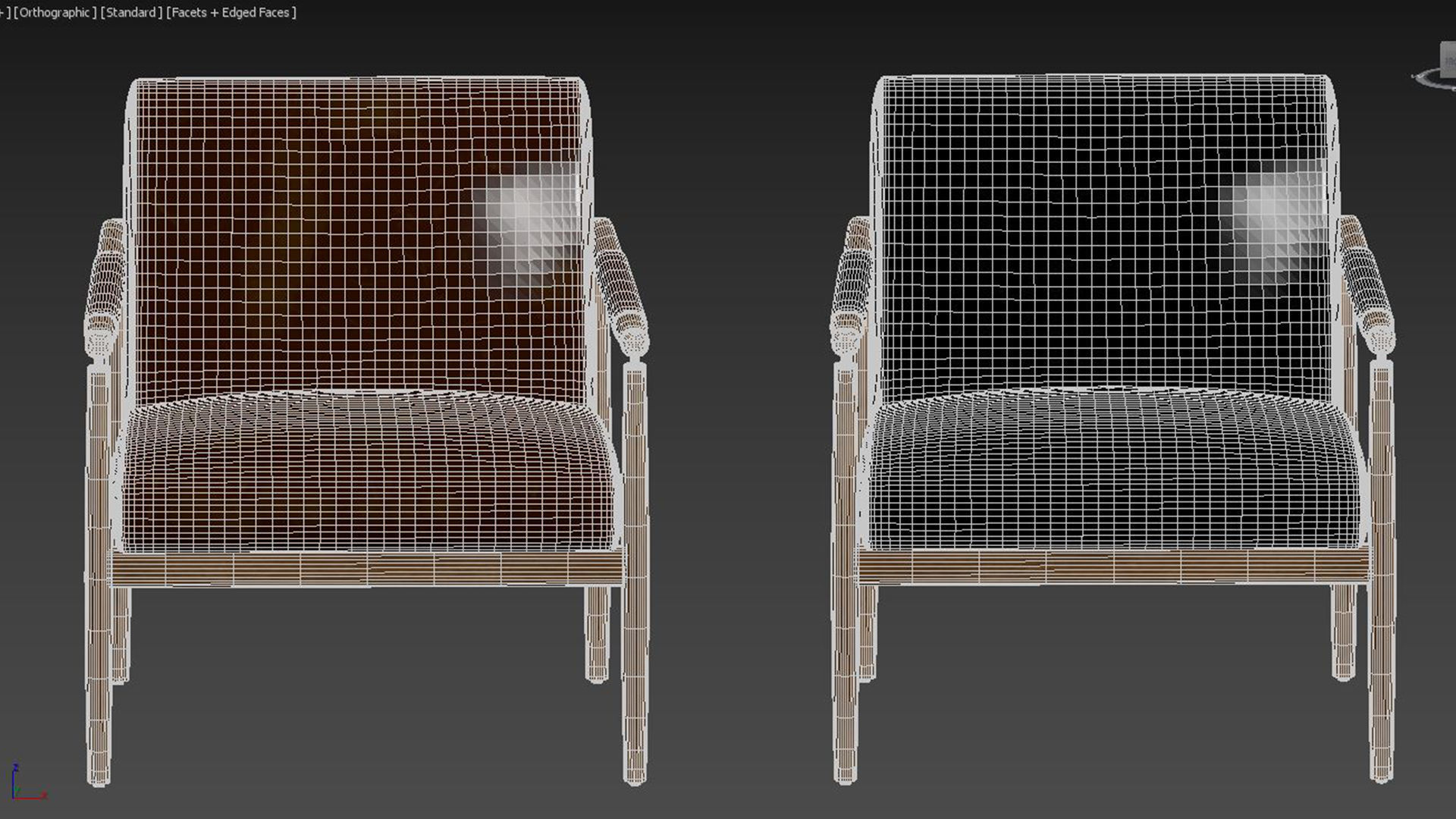 Four Hands Markia Chair 3D model | CGTrader