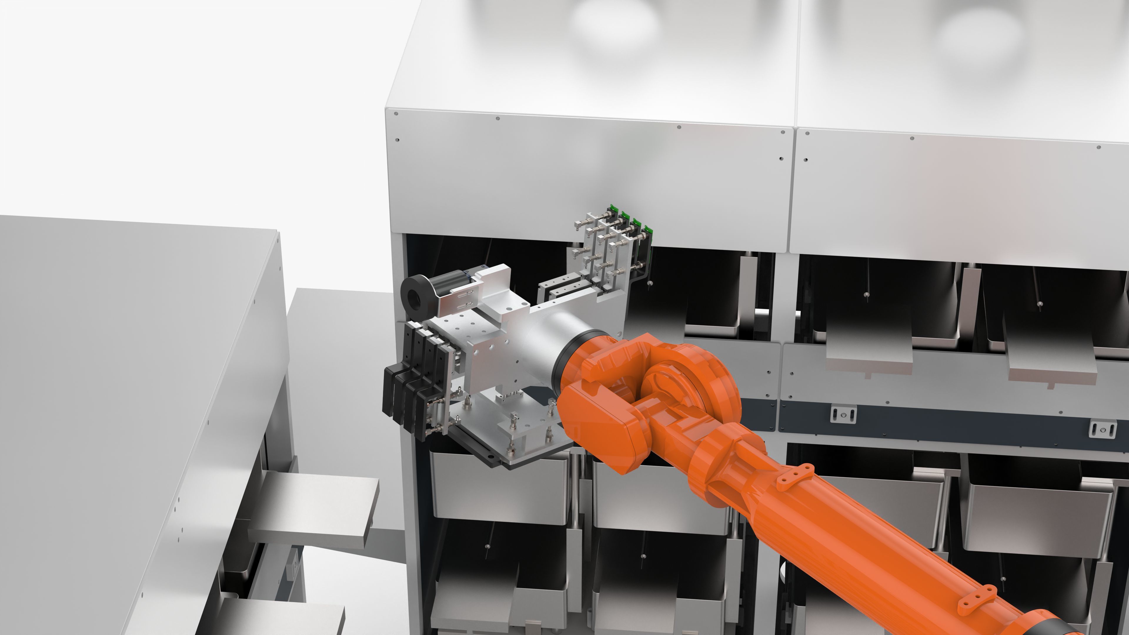 Automatic Main Board Testing Machine 3D model | CGTrader