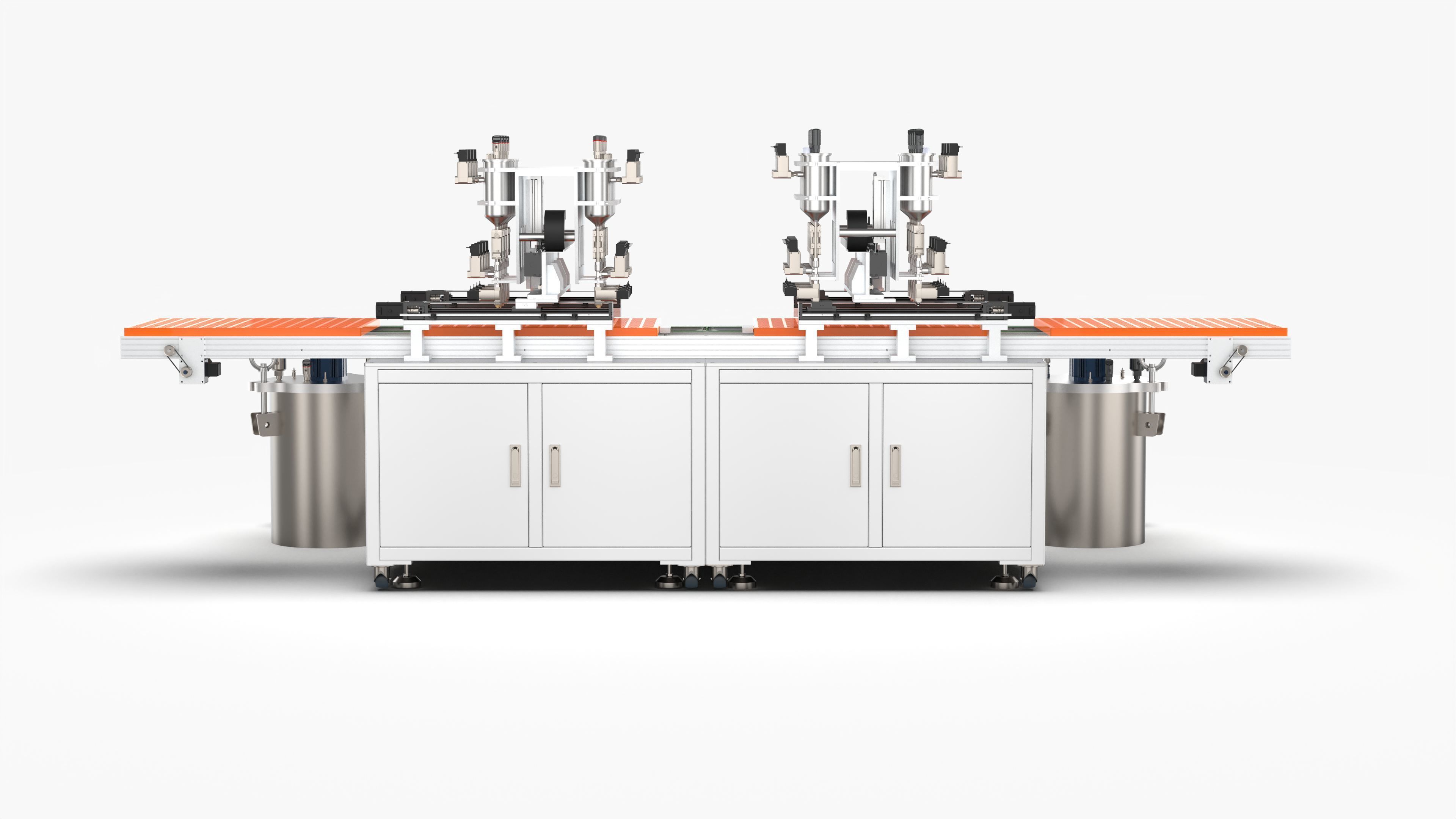 Automatic Double Station Pouring Machine 3D model | CGTrader