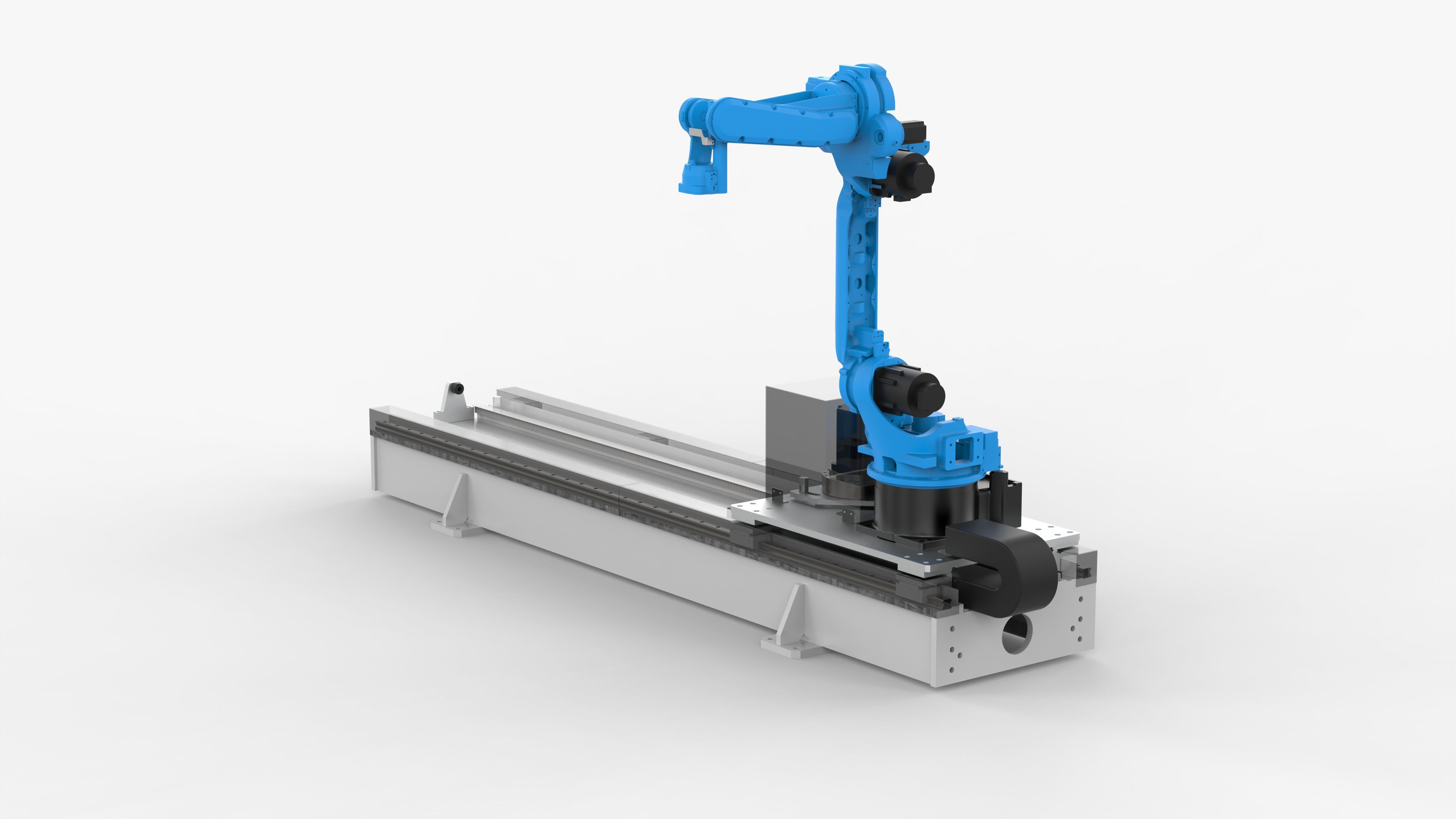 Ground Rail Joint Welding Robot 3D model | CGTrader