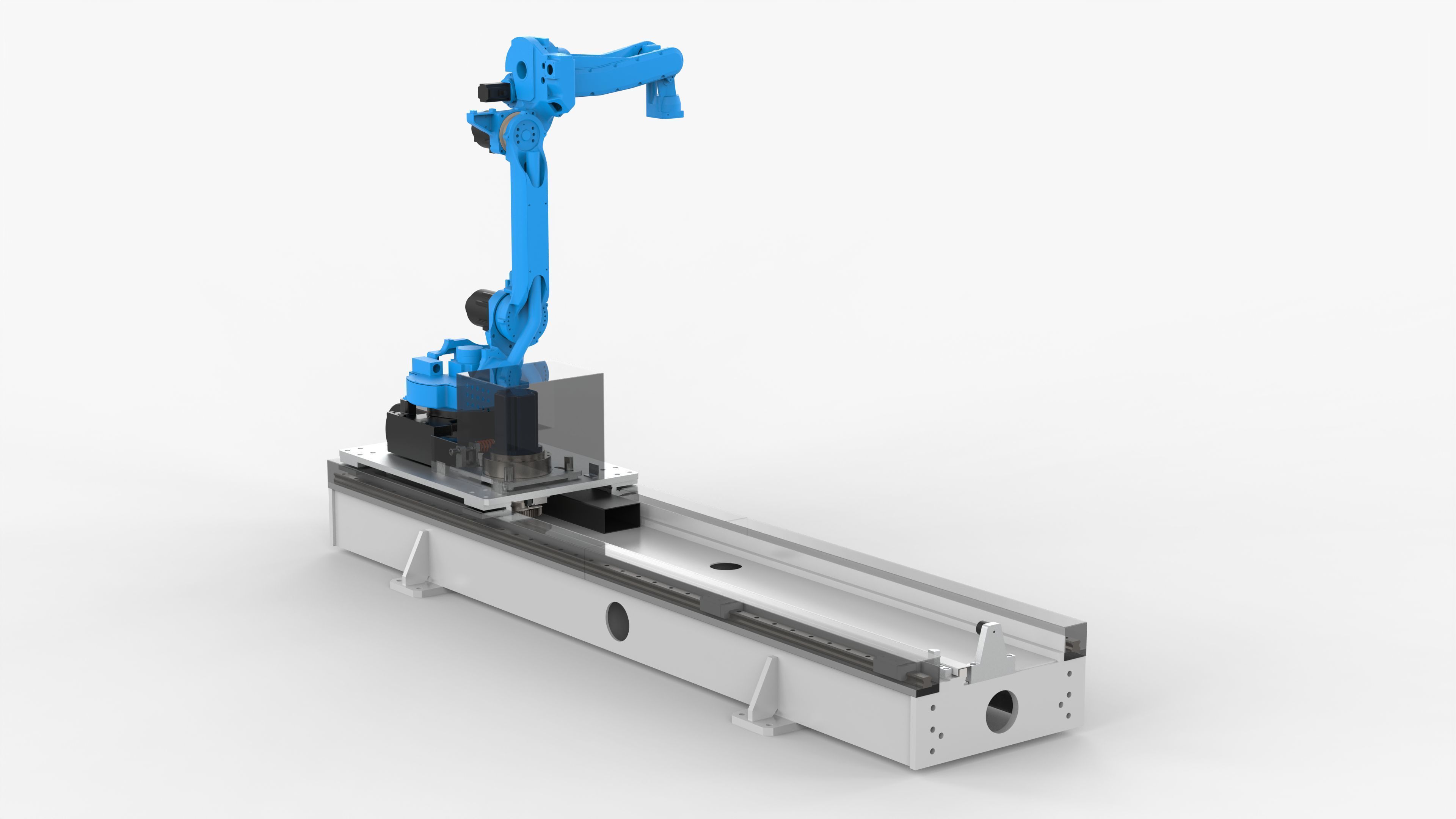 Ground Rail Joint Welding Robot 3D model | CGTrader