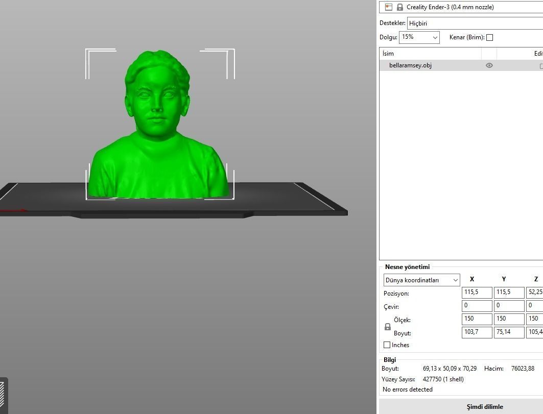 Bella Ramsey 3D model 3D printable | CGTrader