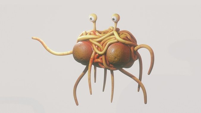 Giant Flying Spaghetti Monster