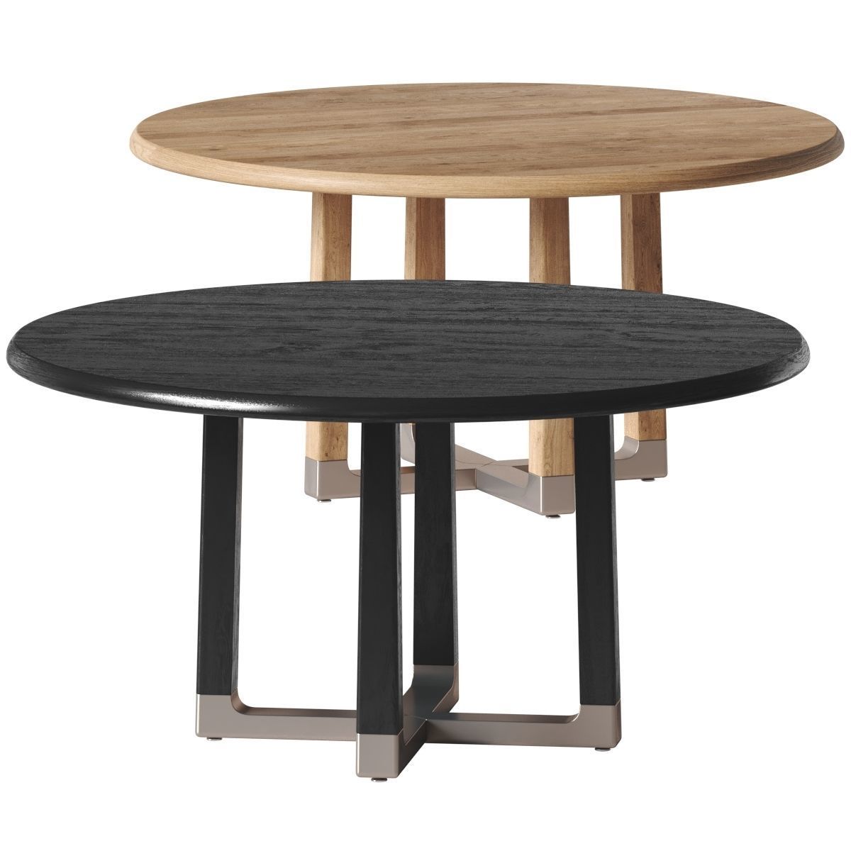 ASTRID round dining table - Troscan 3D model | CGTrader