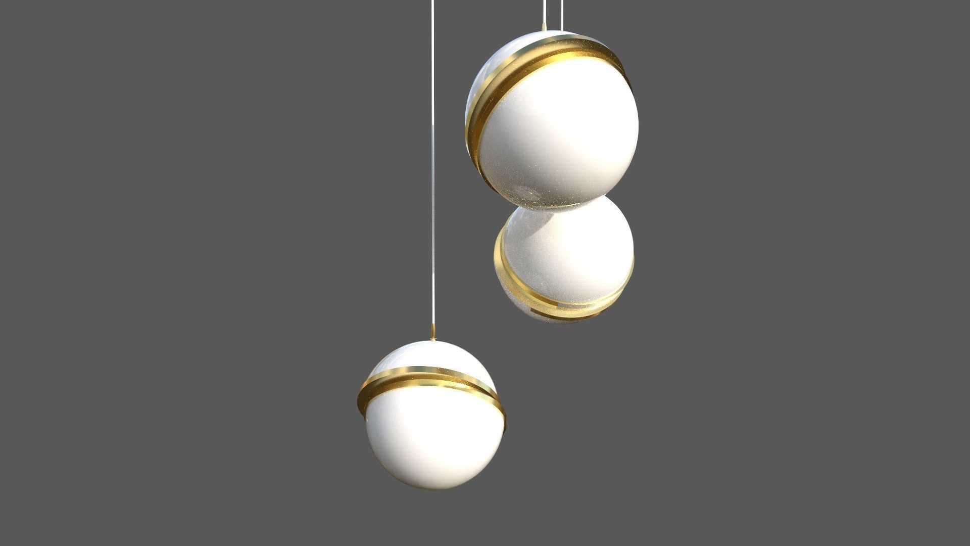 Ball Chandelier 3D model | CGTrader