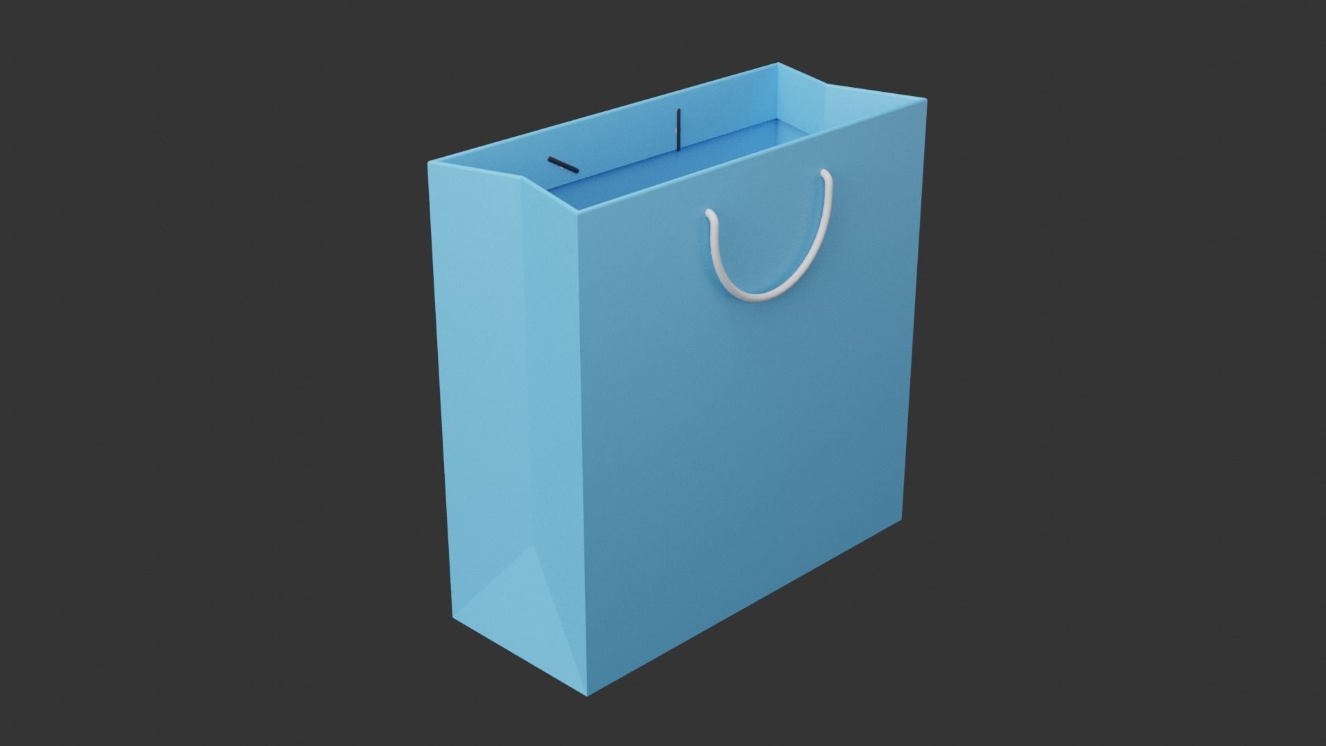 3D model Blue Bag VR / AR / low-poly | CGTrader