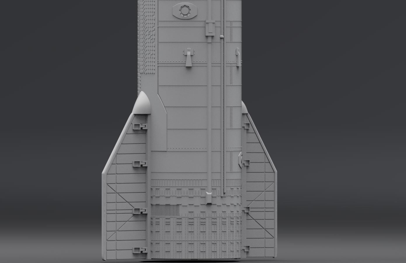 Starship and Superheavy Booster Scale model 3D model 3D printable ...