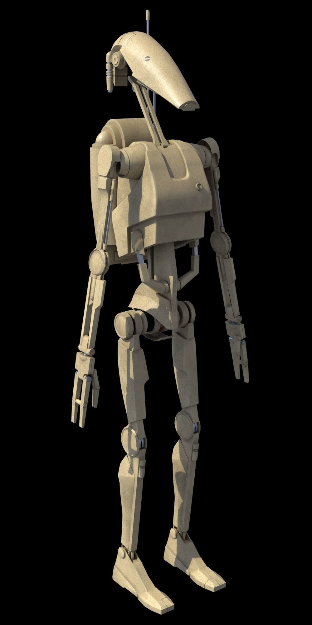 B1 Battle Droid - Star Wars 3D model | CGTrader