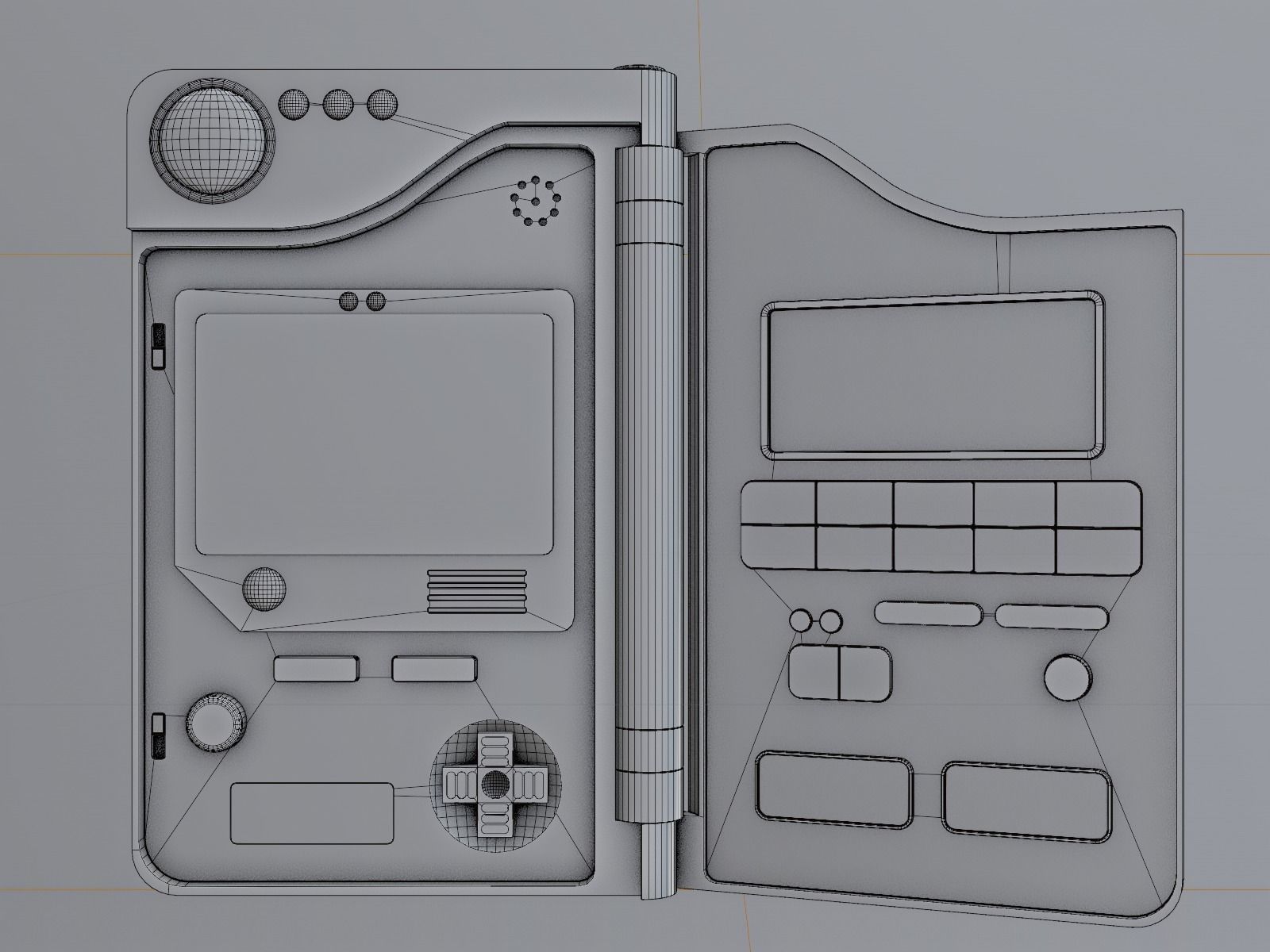 Pokedex 1995 Kanto Model and Custom Game Boy Style 3D model | CGTrader