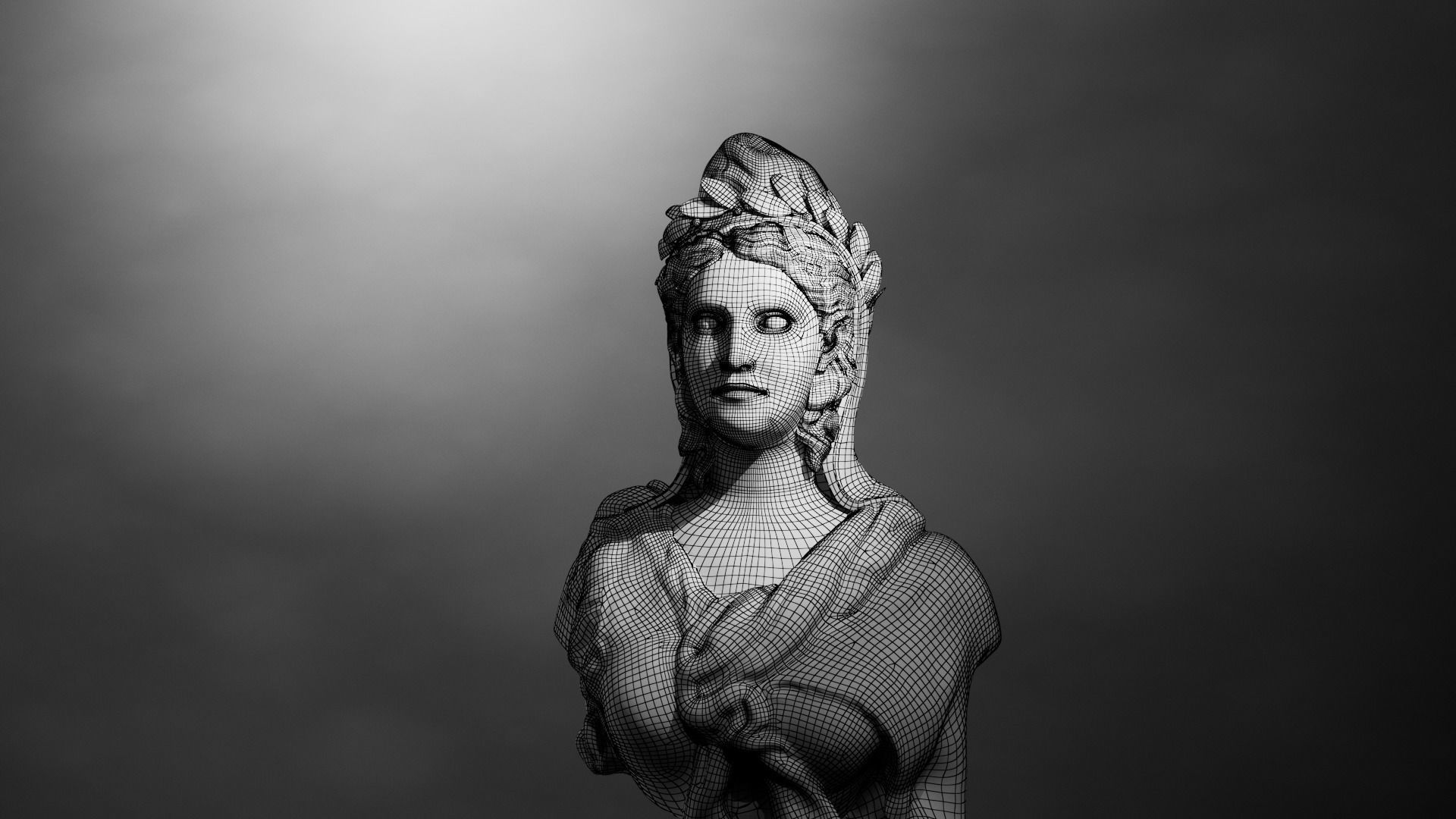 Statue of Mariana 3D model | CGTrader