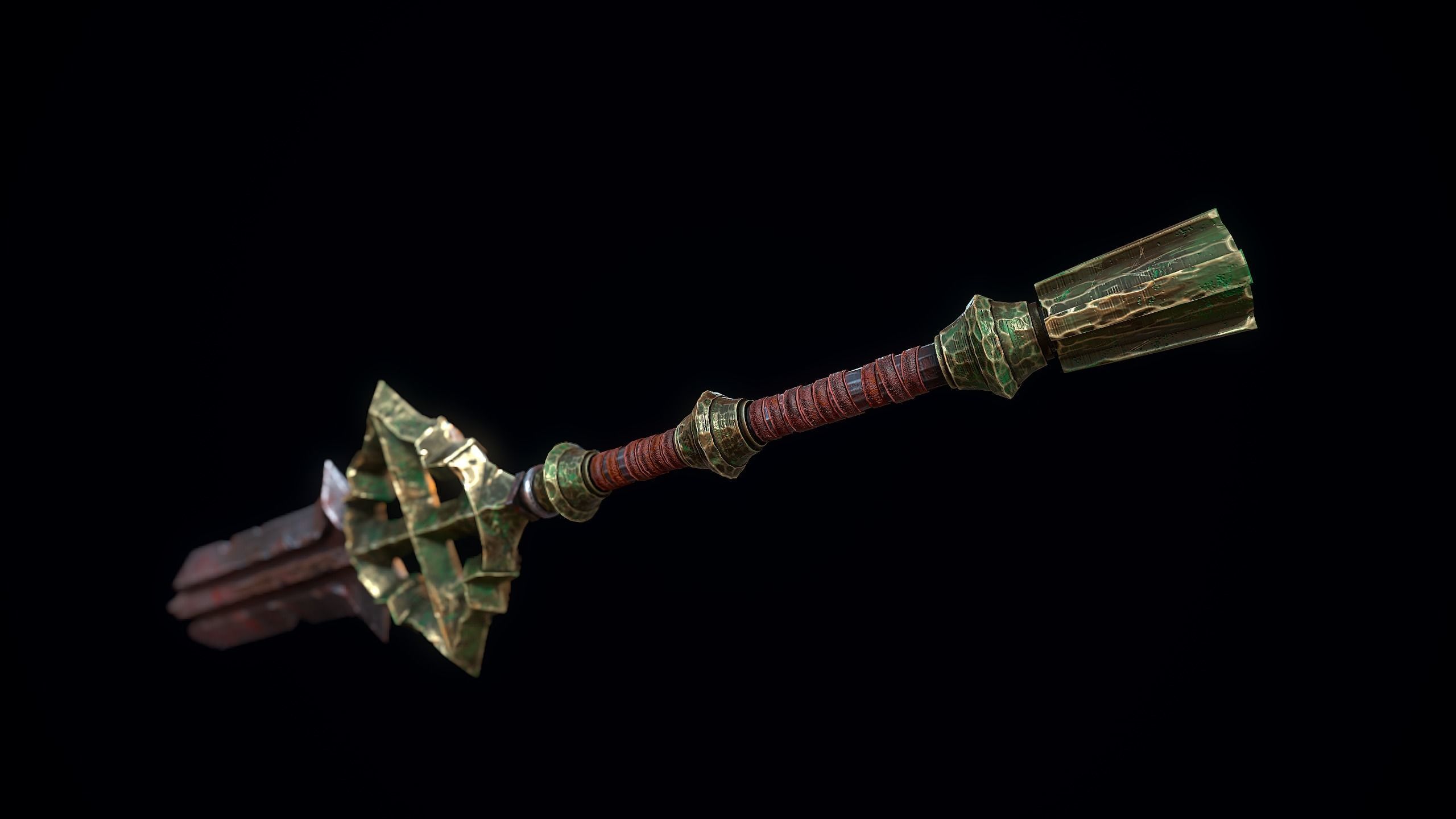 3D model Broken Hero Sword VR / AR / low-poly | CGTrader