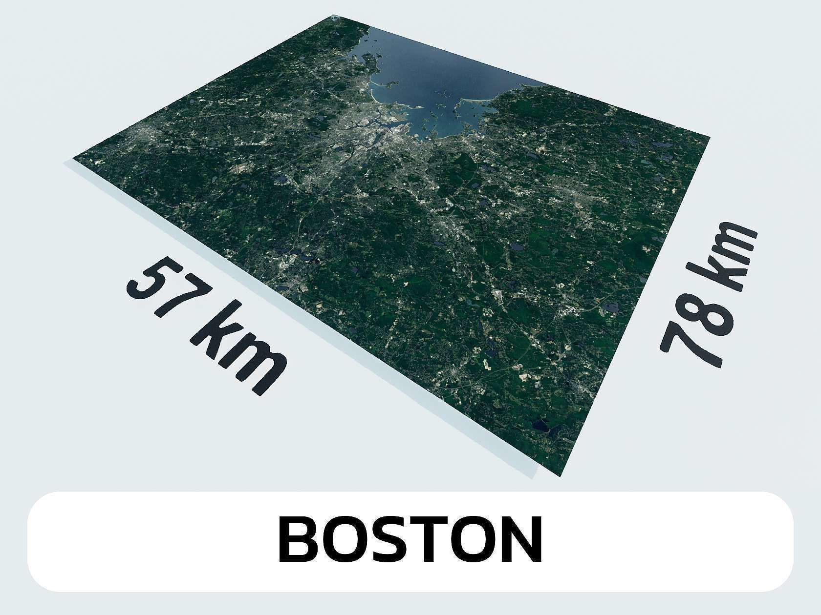Boston United States City Landscape 3D Model 3D model | CGTrader