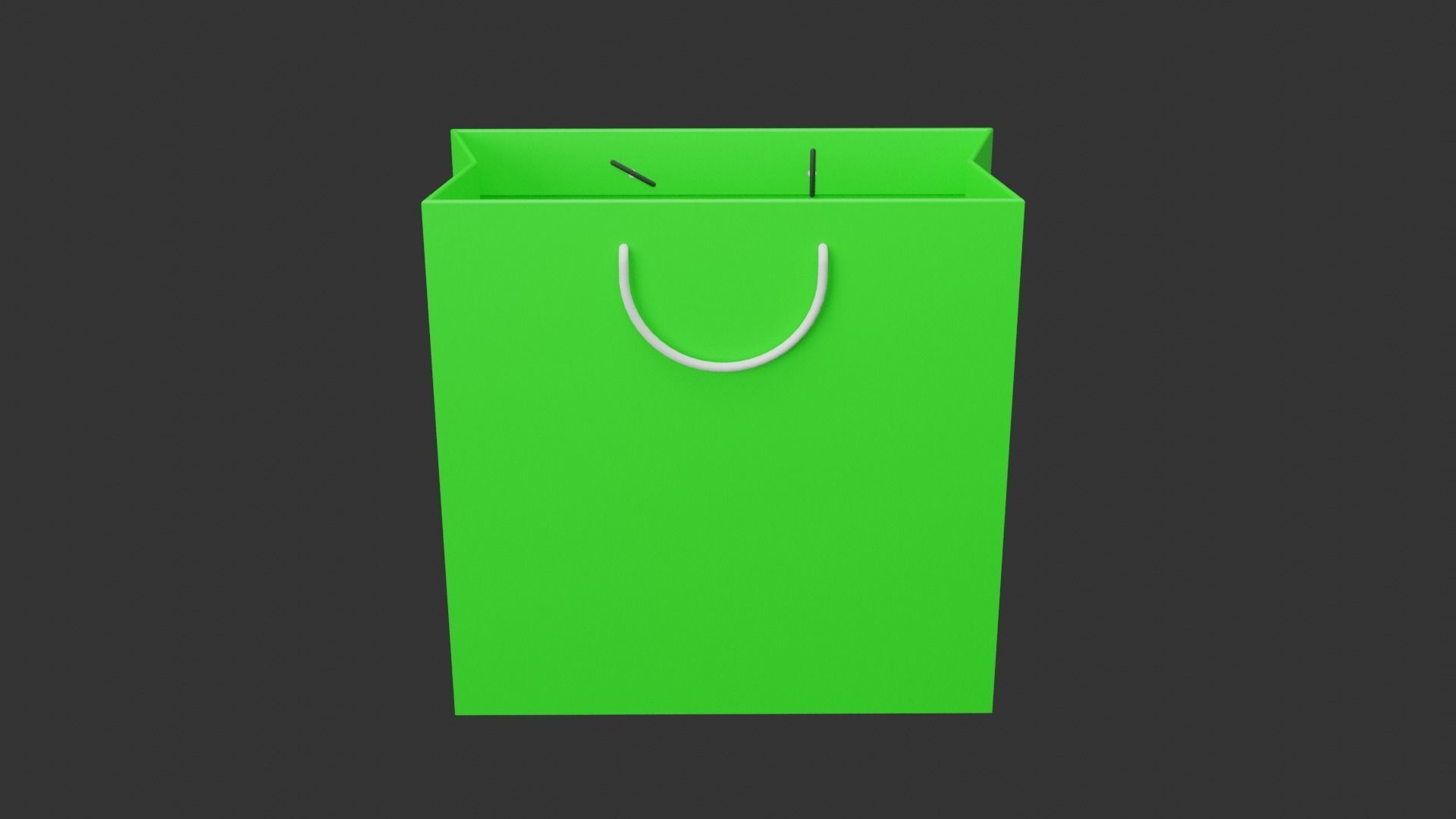 3D model Green Bag VR / AR / low-poly | CGTrader