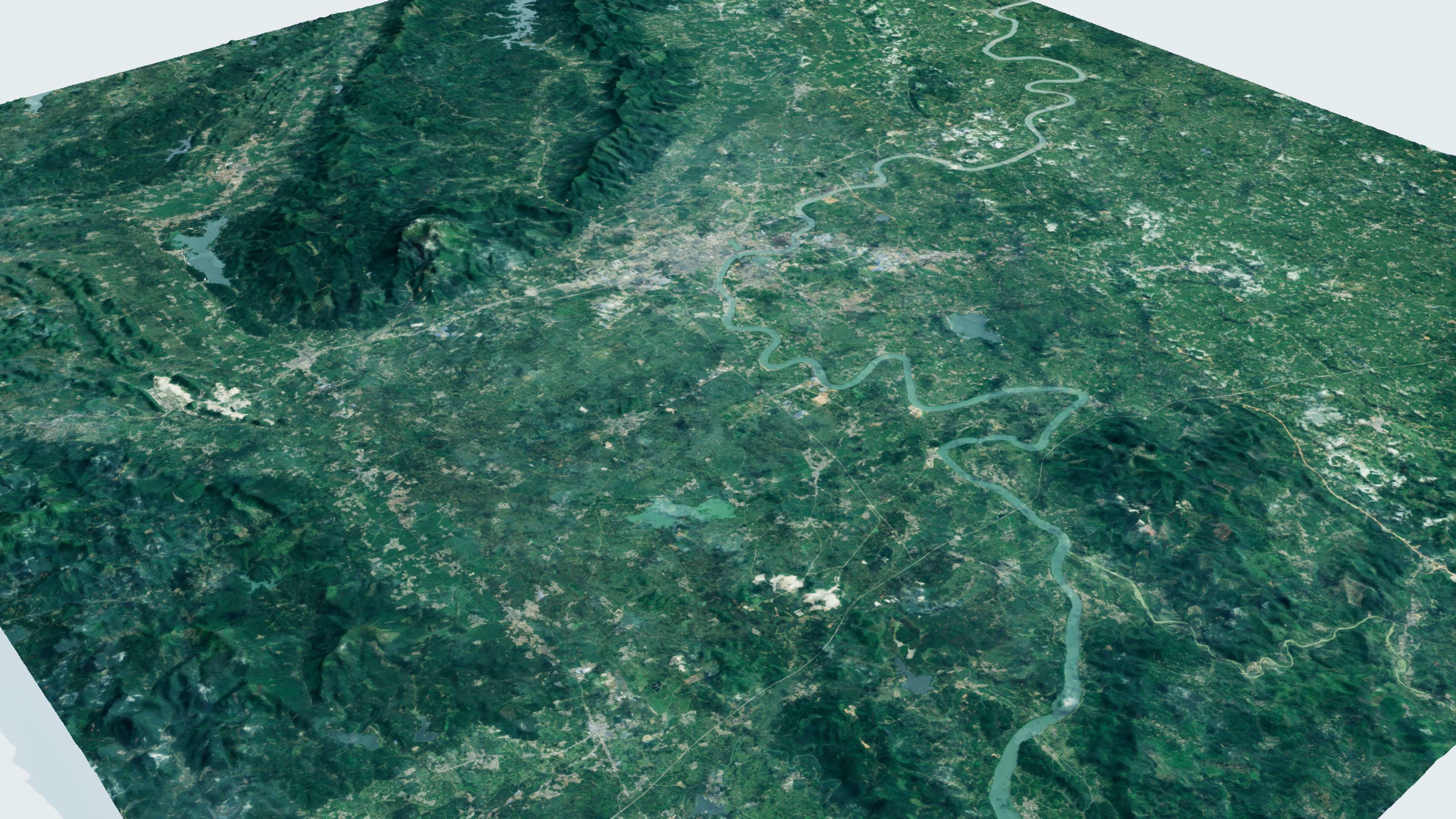 Guigang China City Landscape 3D Model 3D model | CGTrader