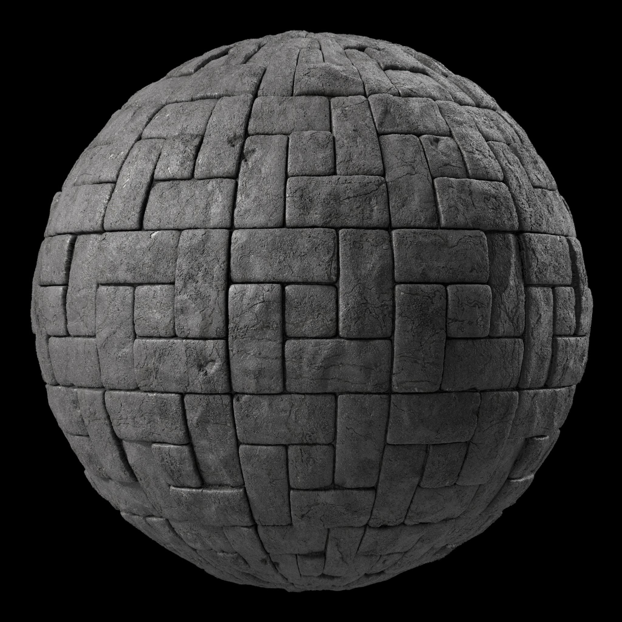 Texture Stone Wall Materials 48- Sbsar Pbr 4k Seamless VR / AR / low ...