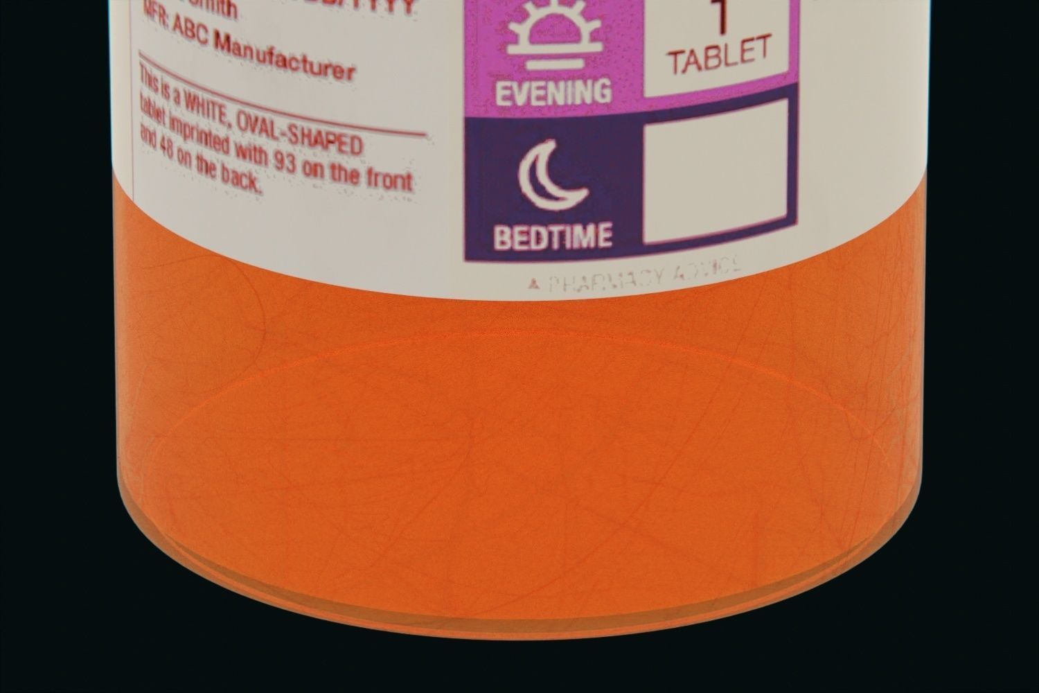 3D model Prescription Medicine Pill Bottle VR / AR / low-poly | CGTrader