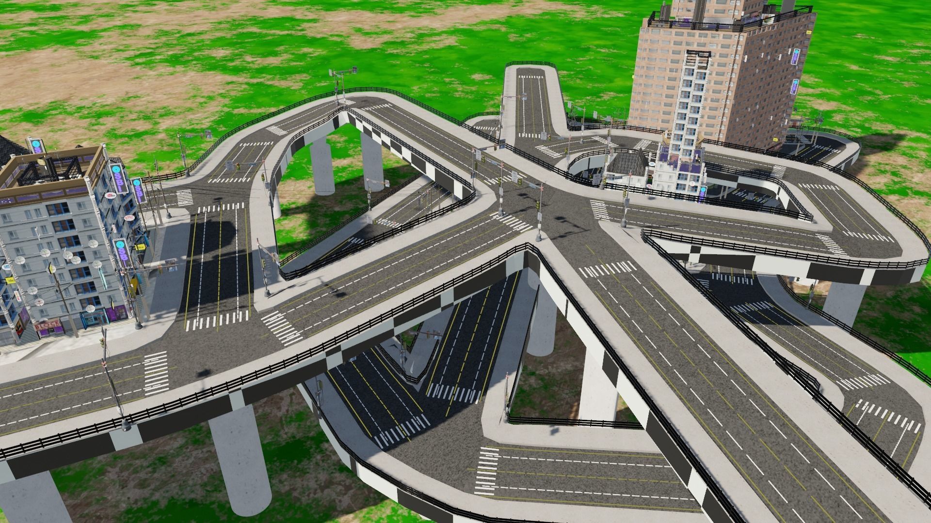 3D model Road generator VR / AR / low-poly | CGTrader