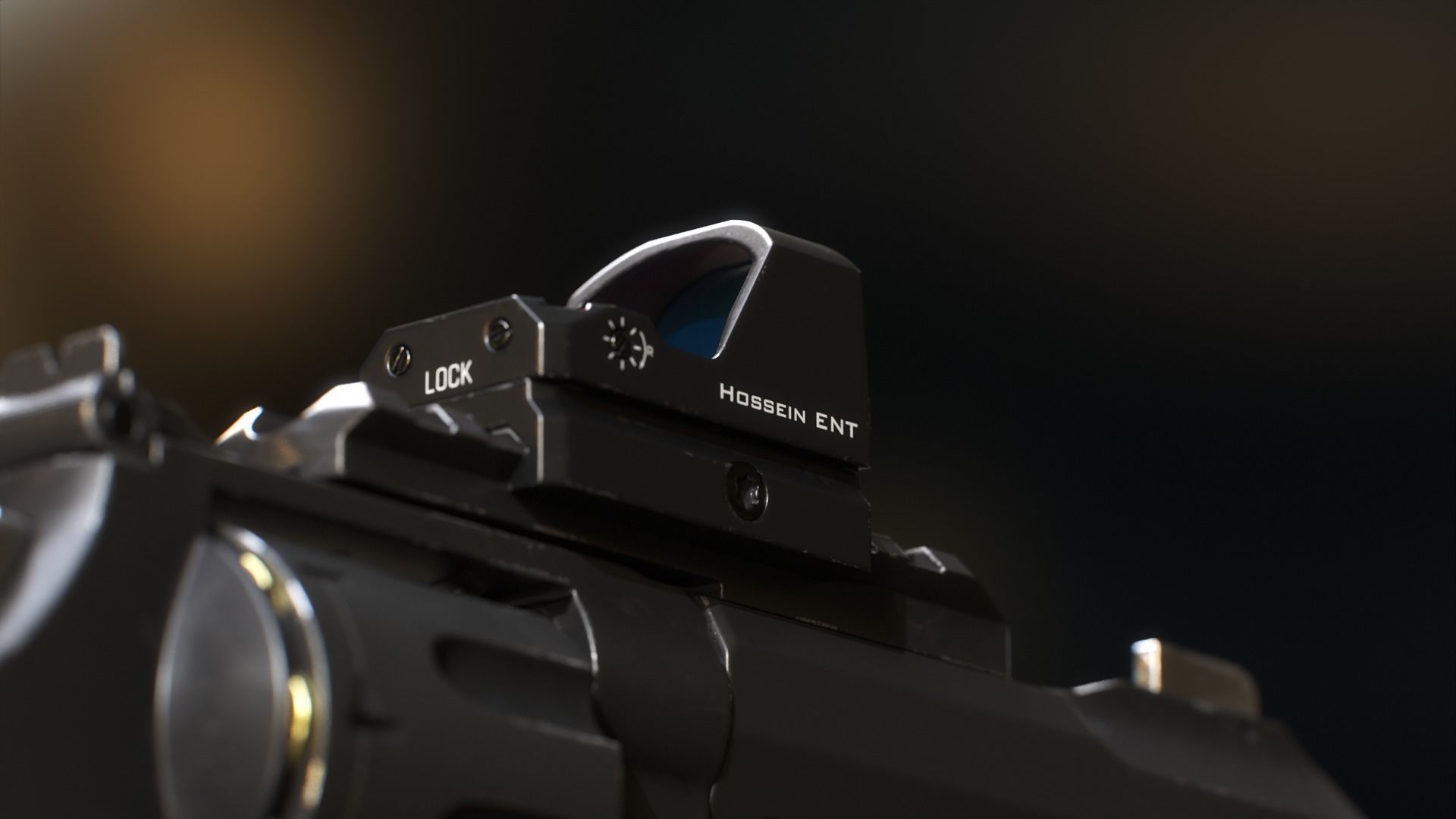 3D model SW Revolver VR / AR / low-poly | CGTrader