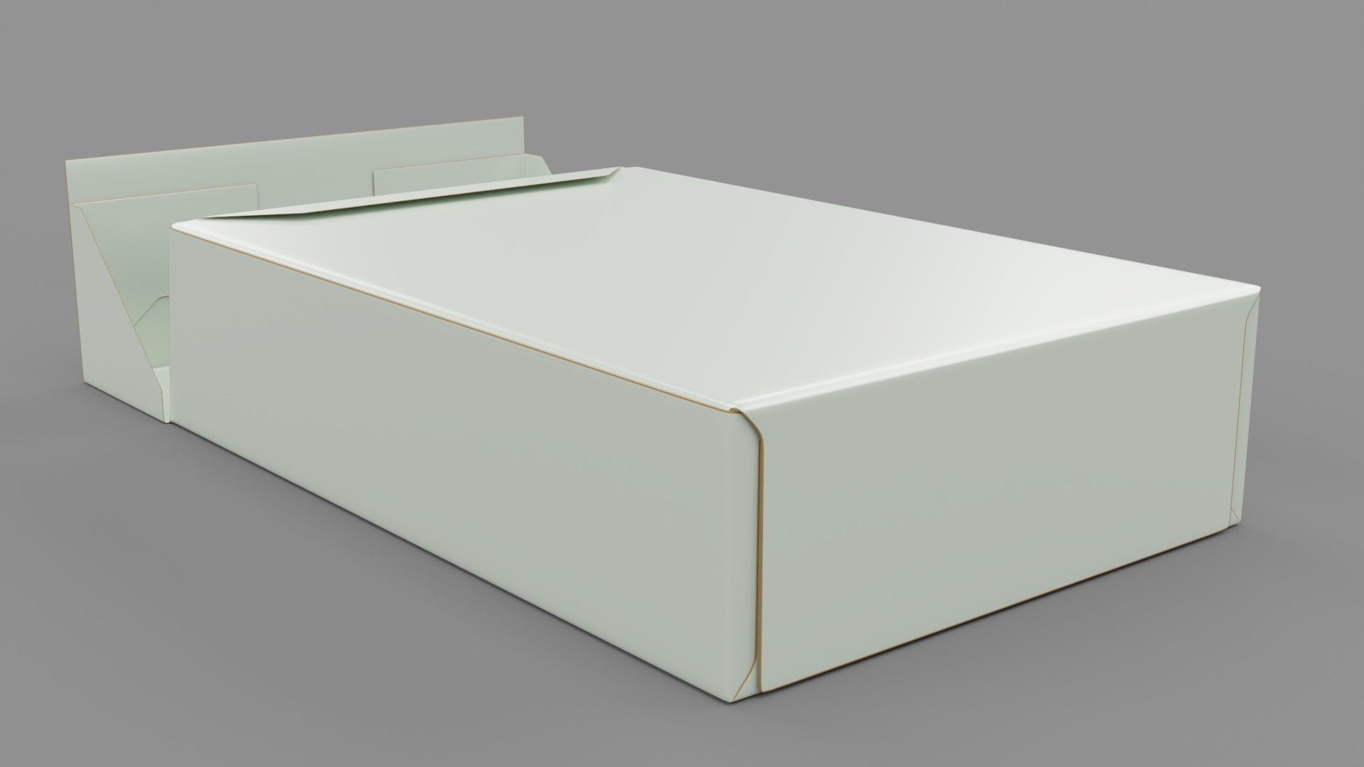 3D model Empty packages chewing-gum box VR / AR / low-poly | CGTrader