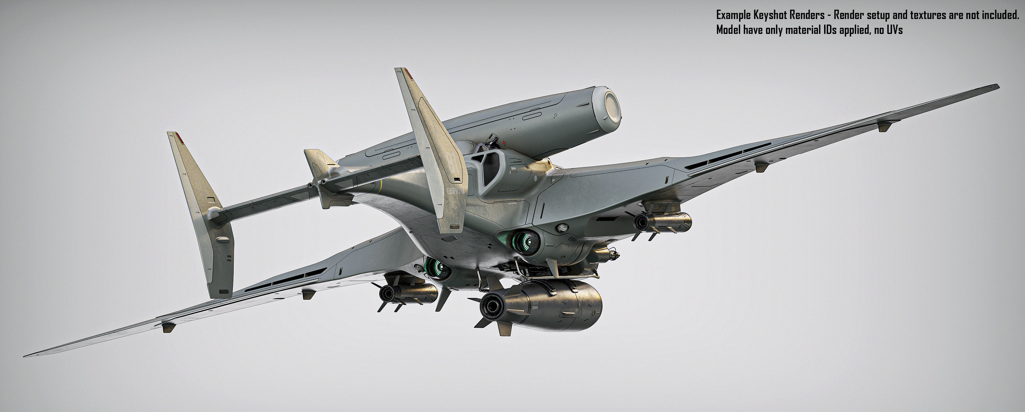 Drone Bomber 3D model | CGTrader