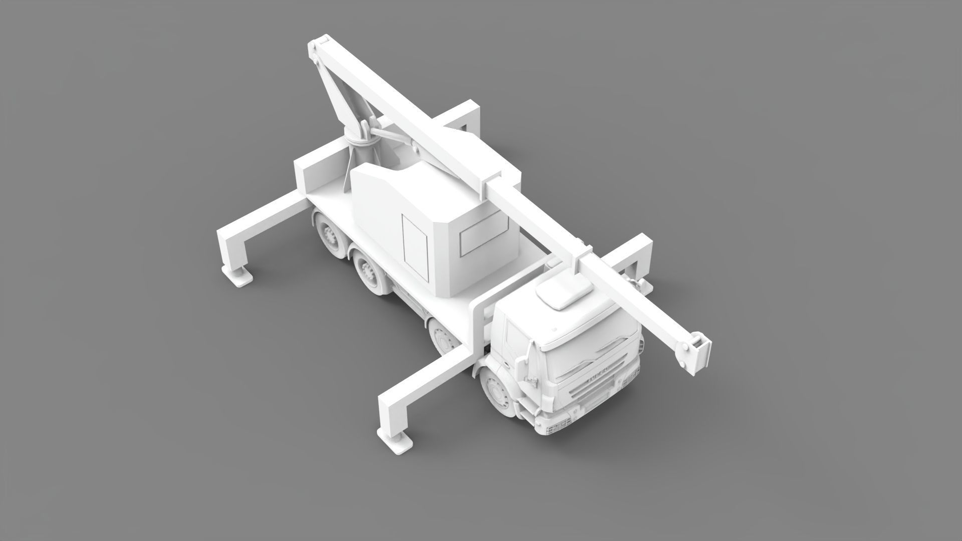 STL printable truck 3D print model 3D model 3D printable | CGTrader