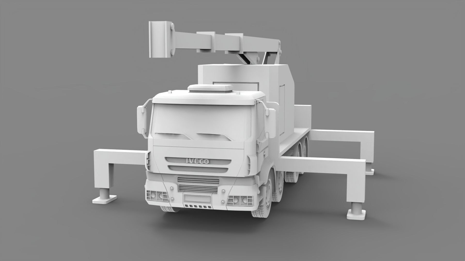 STL printable truck 3D print model 3D model 3D printable | CGTrader