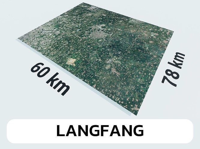 Langfang China City Landscape 3D Model 3D model | CGTrader