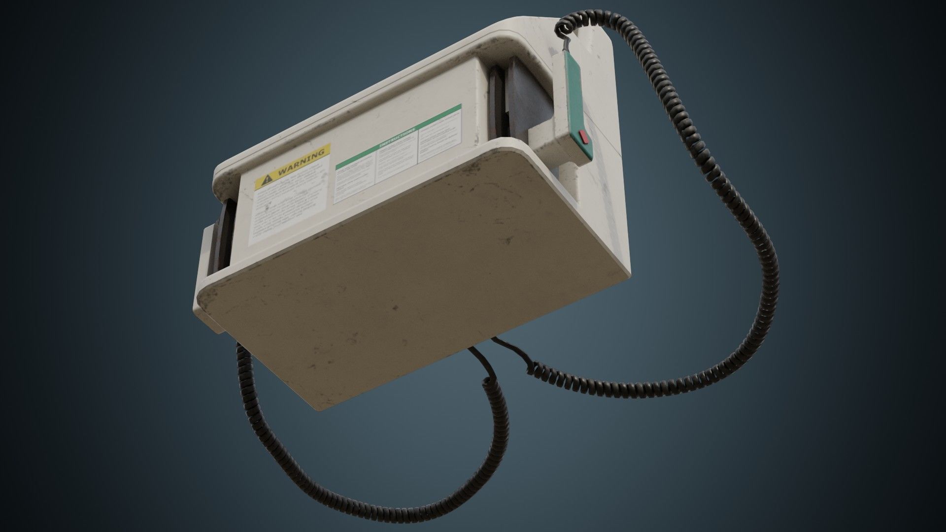 3D model Defibrillator 1B VR / AR / low-poly | CGTrader