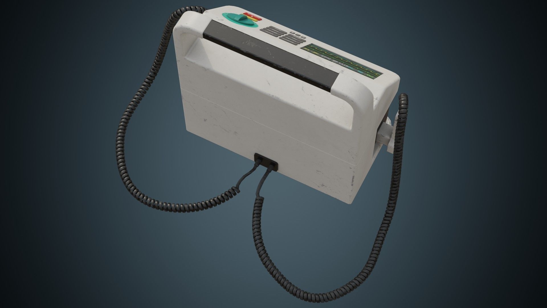 3D model Defibrillator 1B VR / AR / low-poly | CGTrader