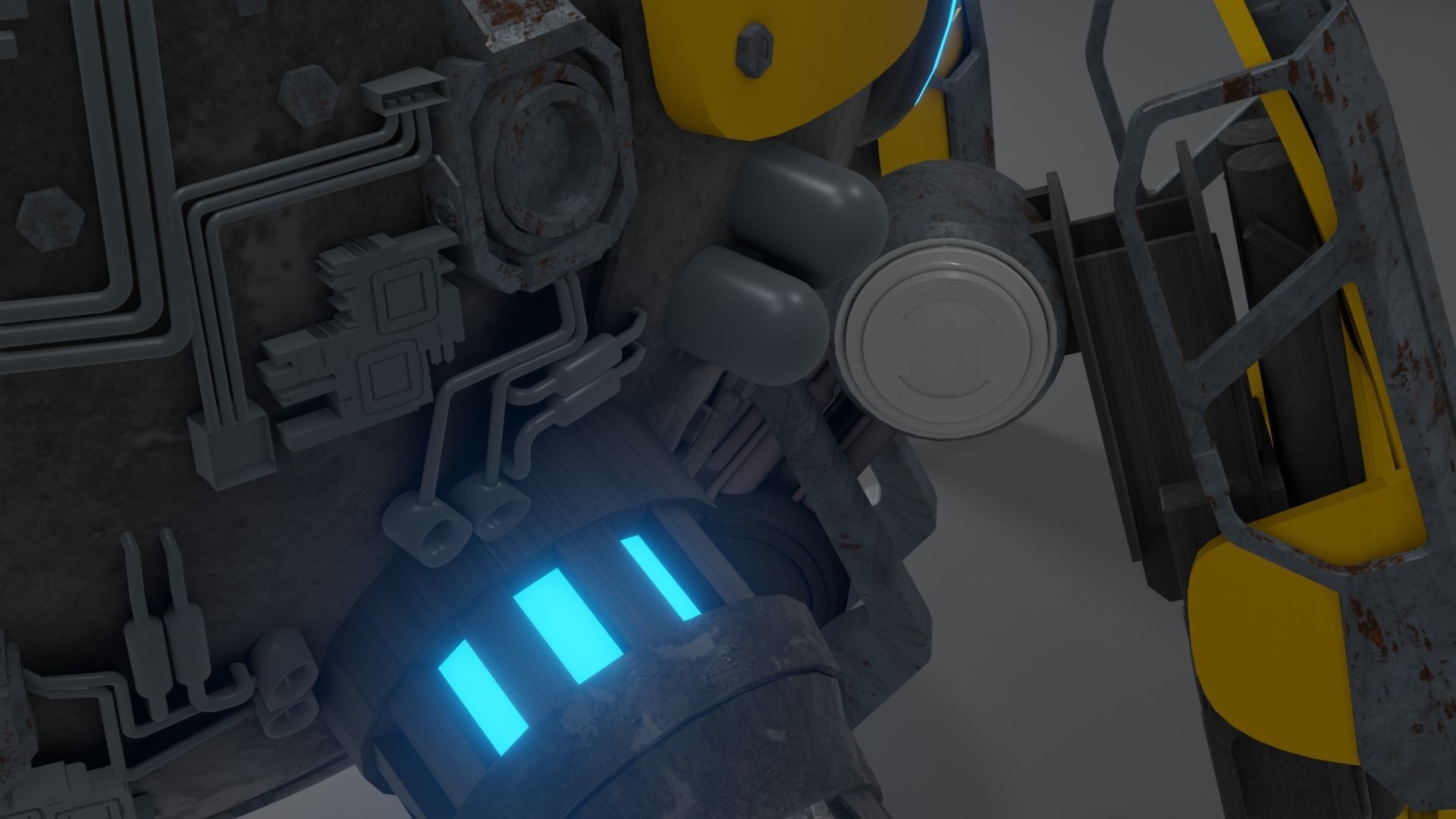 Sci Fi Ball robot model compact robot robot 3d model 3D model | CGTrader