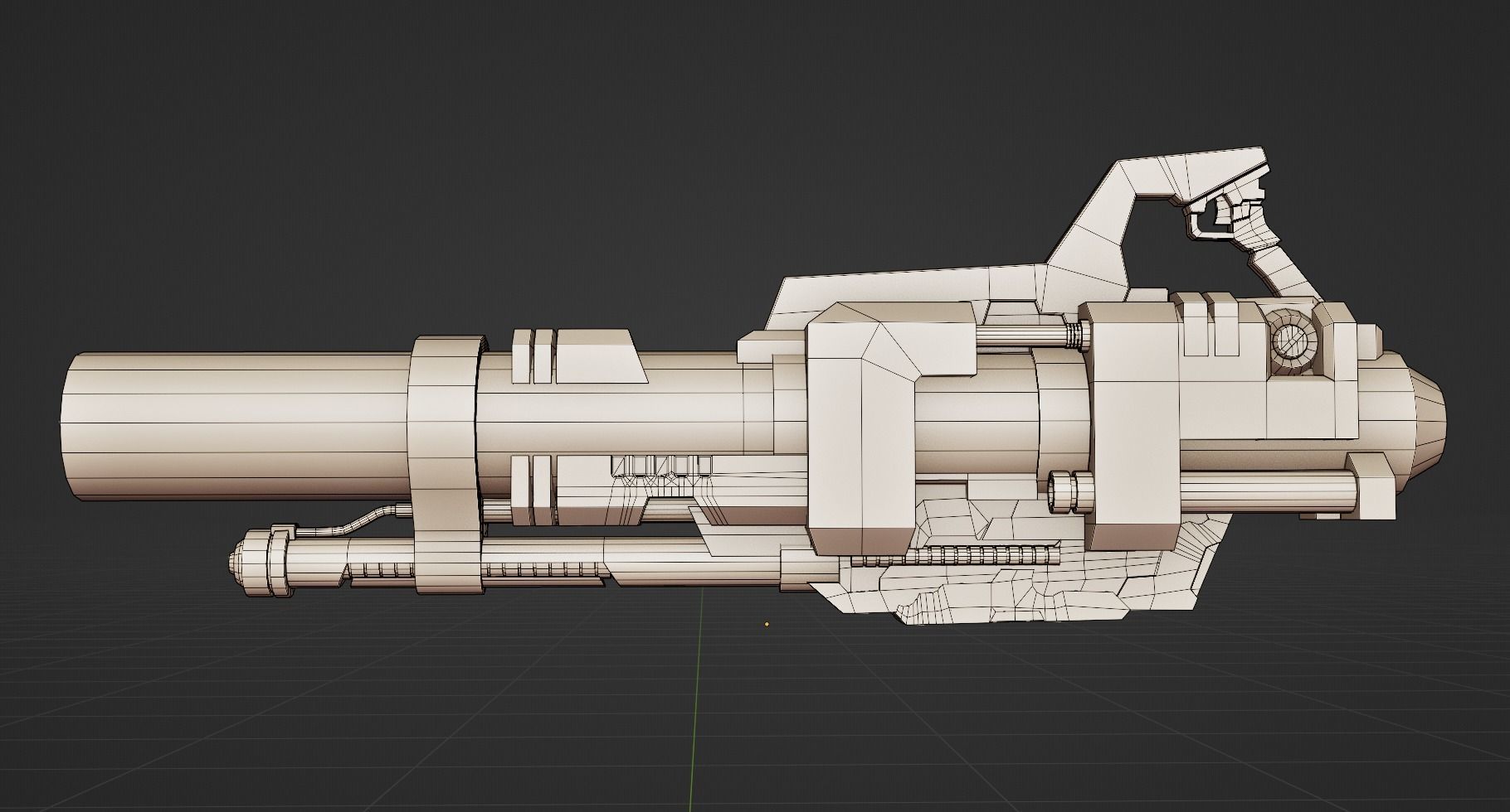 3D model Fantasy Gun Game Asset VR / AR / low-poly | CGTrader