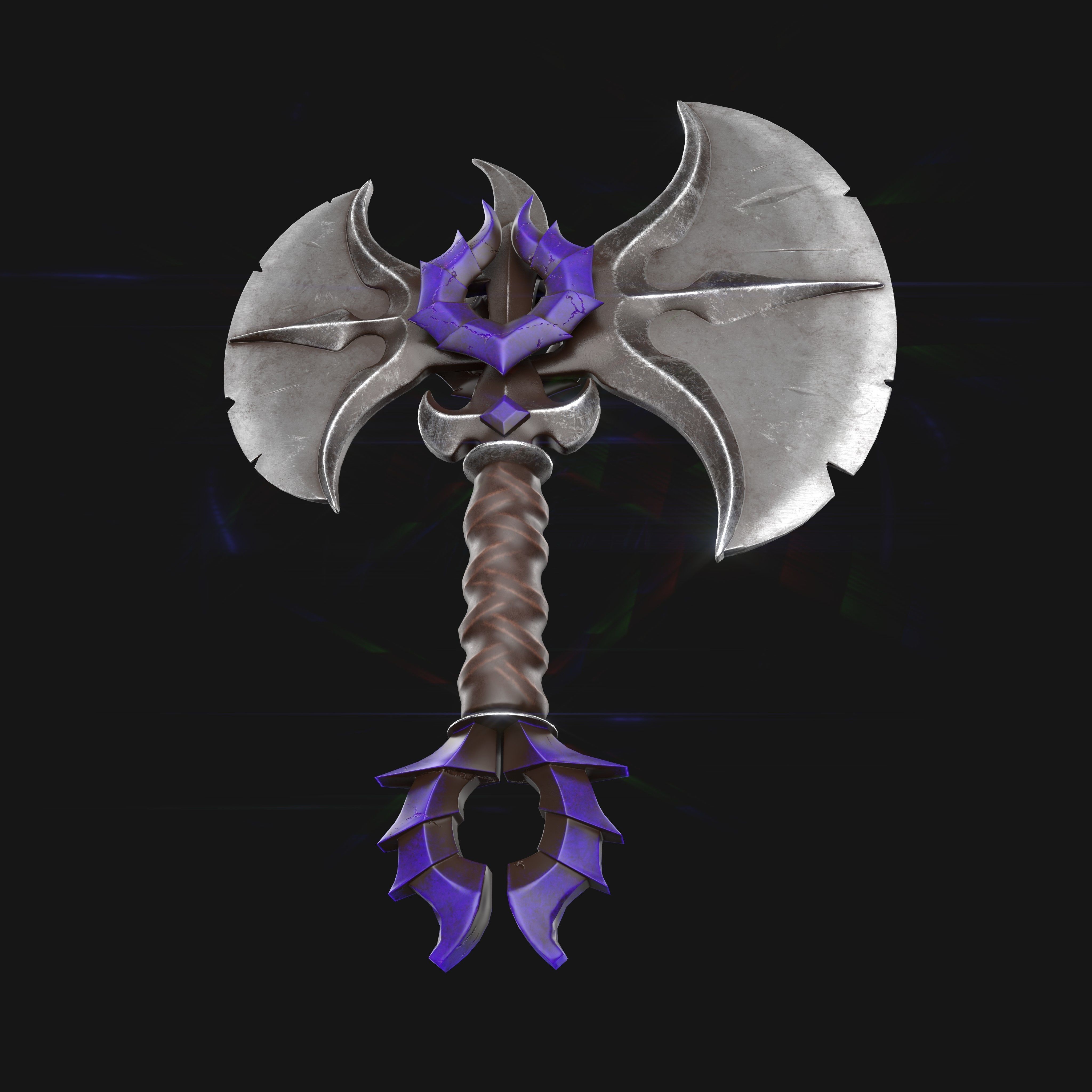 3D model Magic Ax VR / AR / low-poly | CGTrader