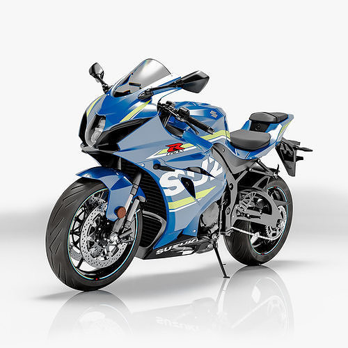 Suzuki GSX-R 1000 2017 3D model | CGTrader