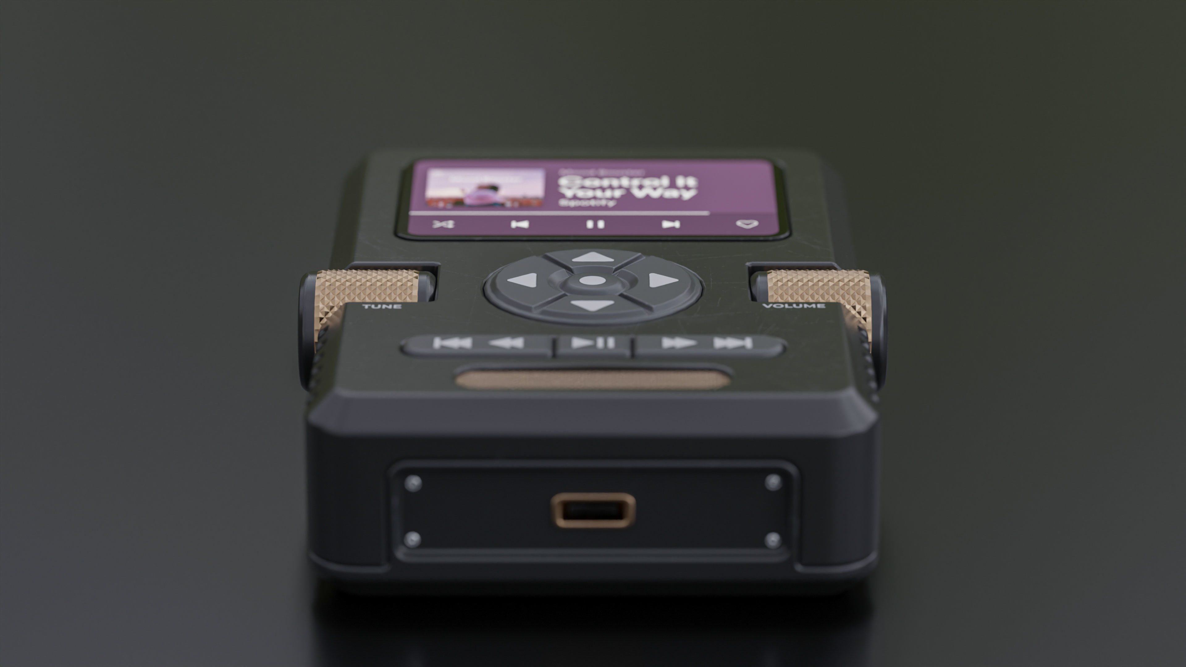 3D model Portable music player concept VR / AR / low-poly | CGTrader