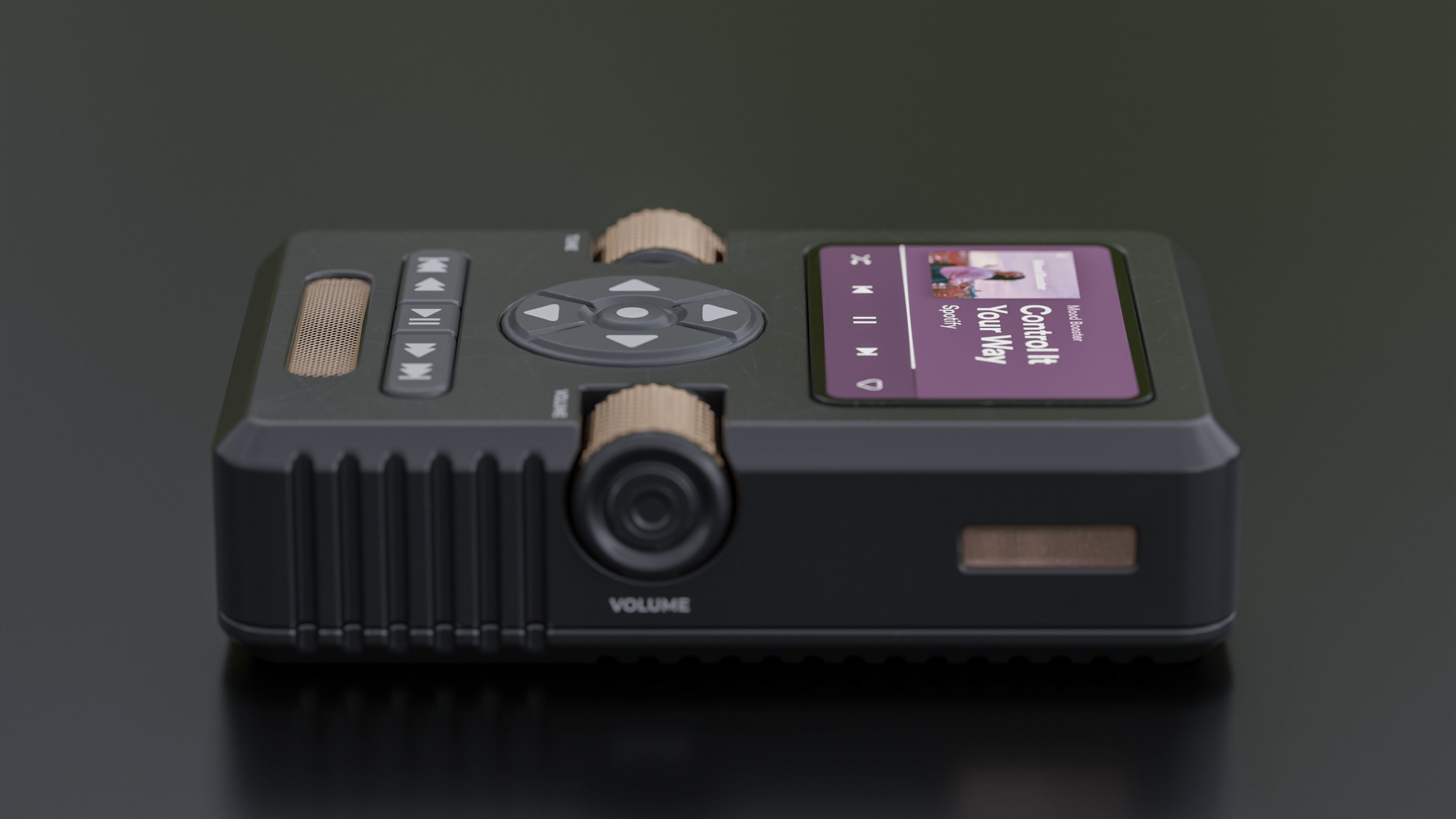 3D model Portable music player concept VR / AR / low-poly | CGTrader