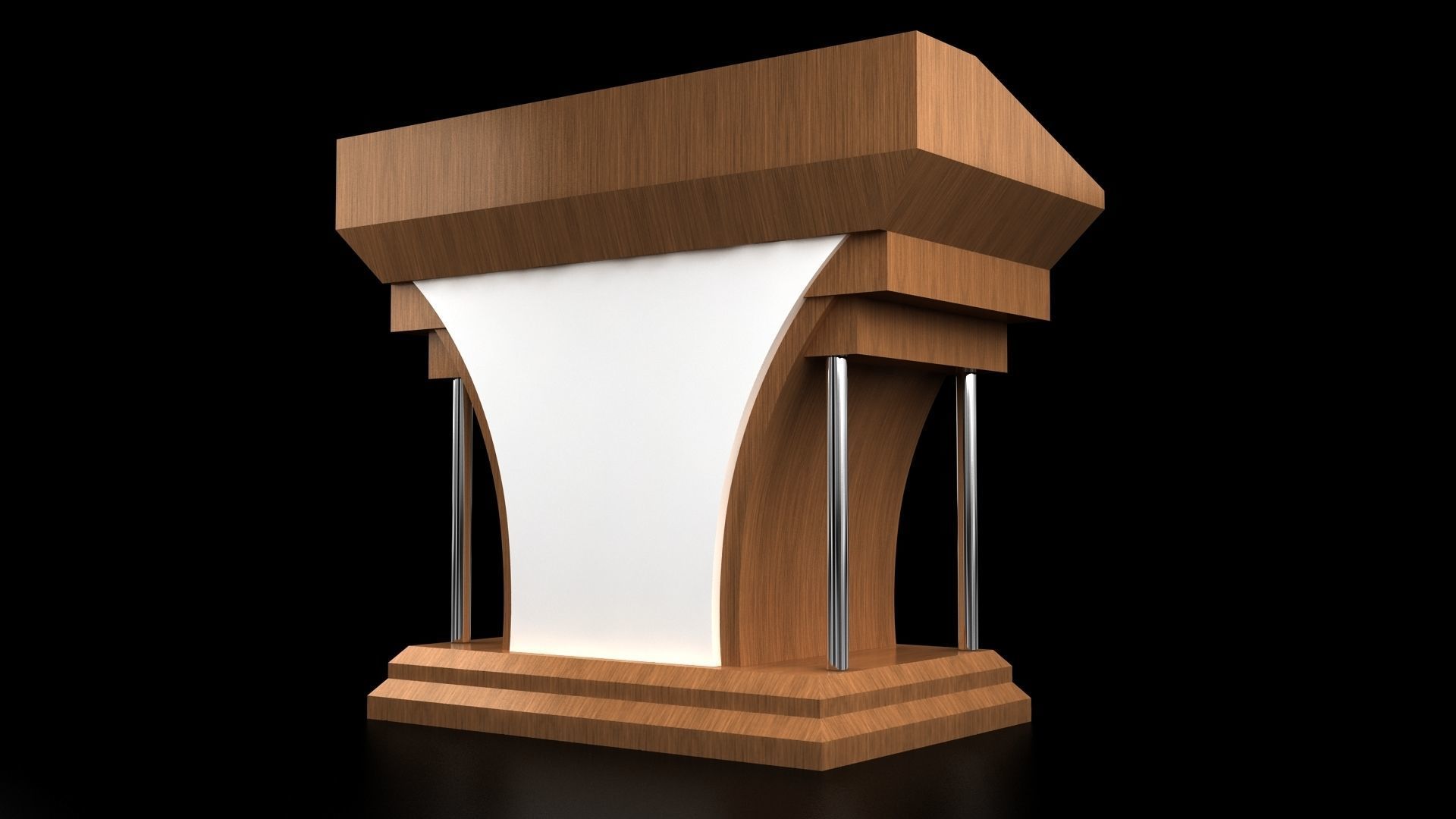 Podium 3D model | CGTrader