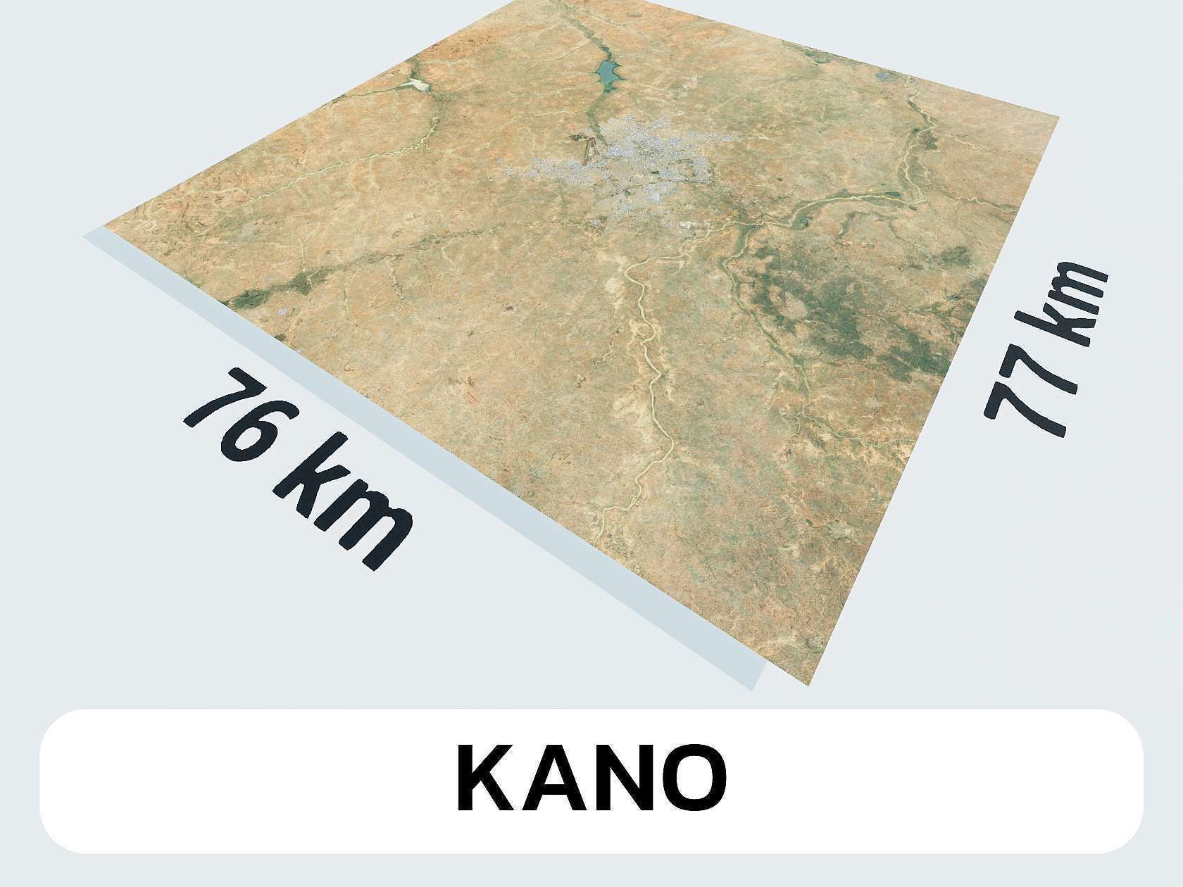 Kano Nigeria City Landscape 3D Model 3D model | CGTrader