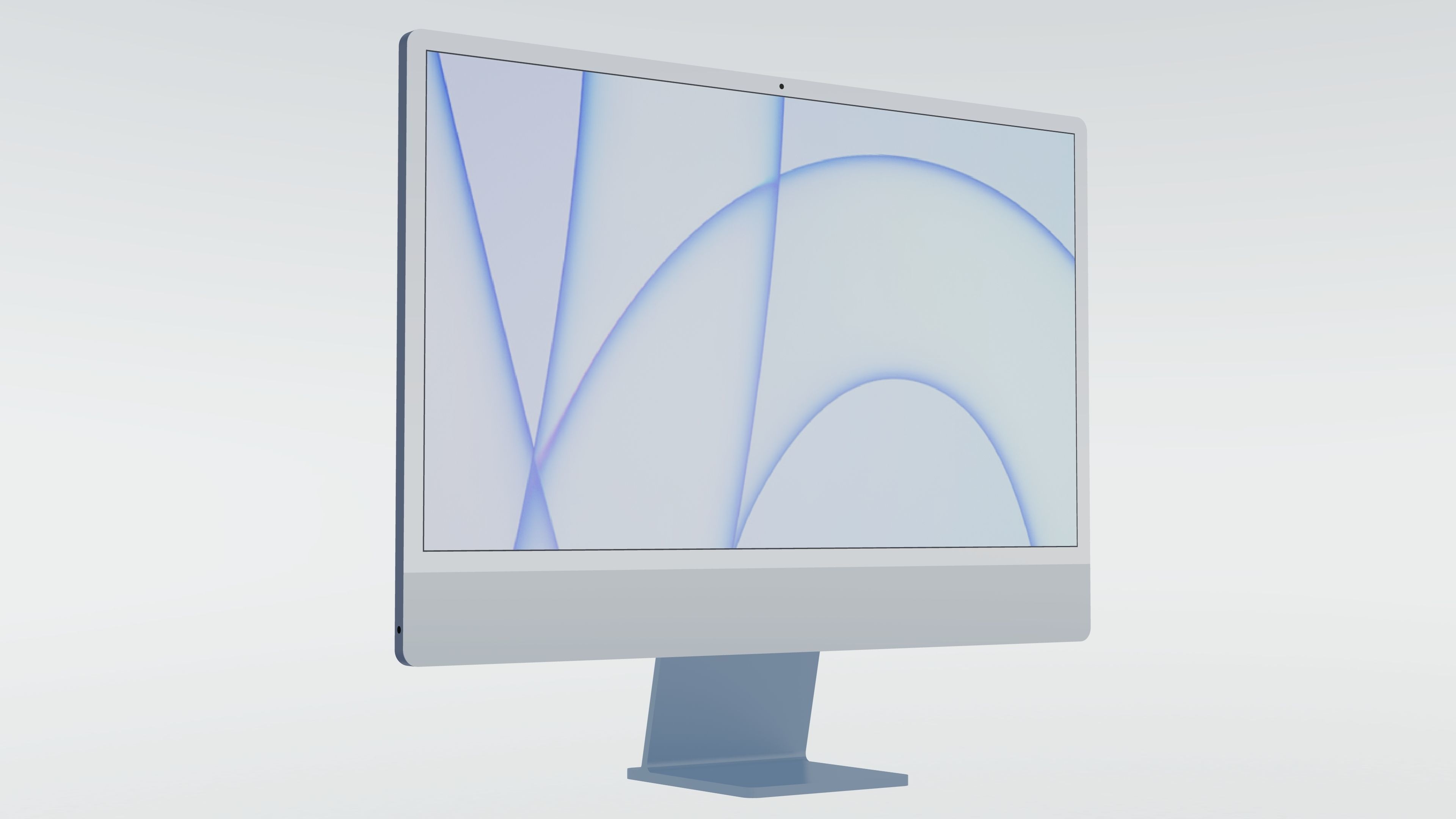 iMac 2021 free VR / AR / low-poly 3D model | CGTrader