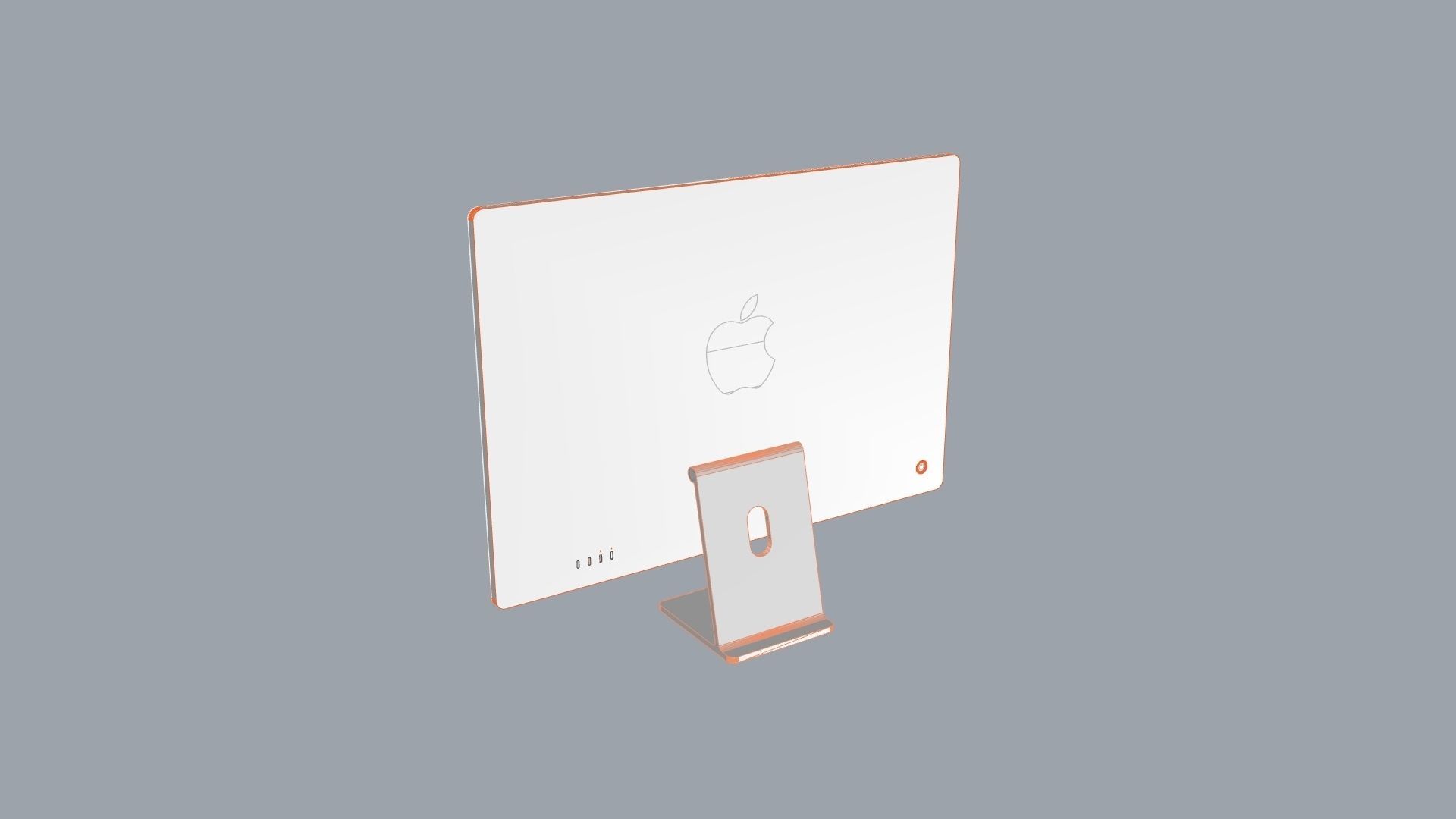 iMac 2021 free VR / AR / low-poly 3D model | CGTrader