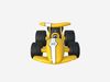 10 Cartoon Karts Yellow Collection - Vehicle Racing Design | CGTrader