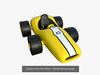 10 Cartoon Karts Yellow Collection - Vehicle Racing Design | CGTrader